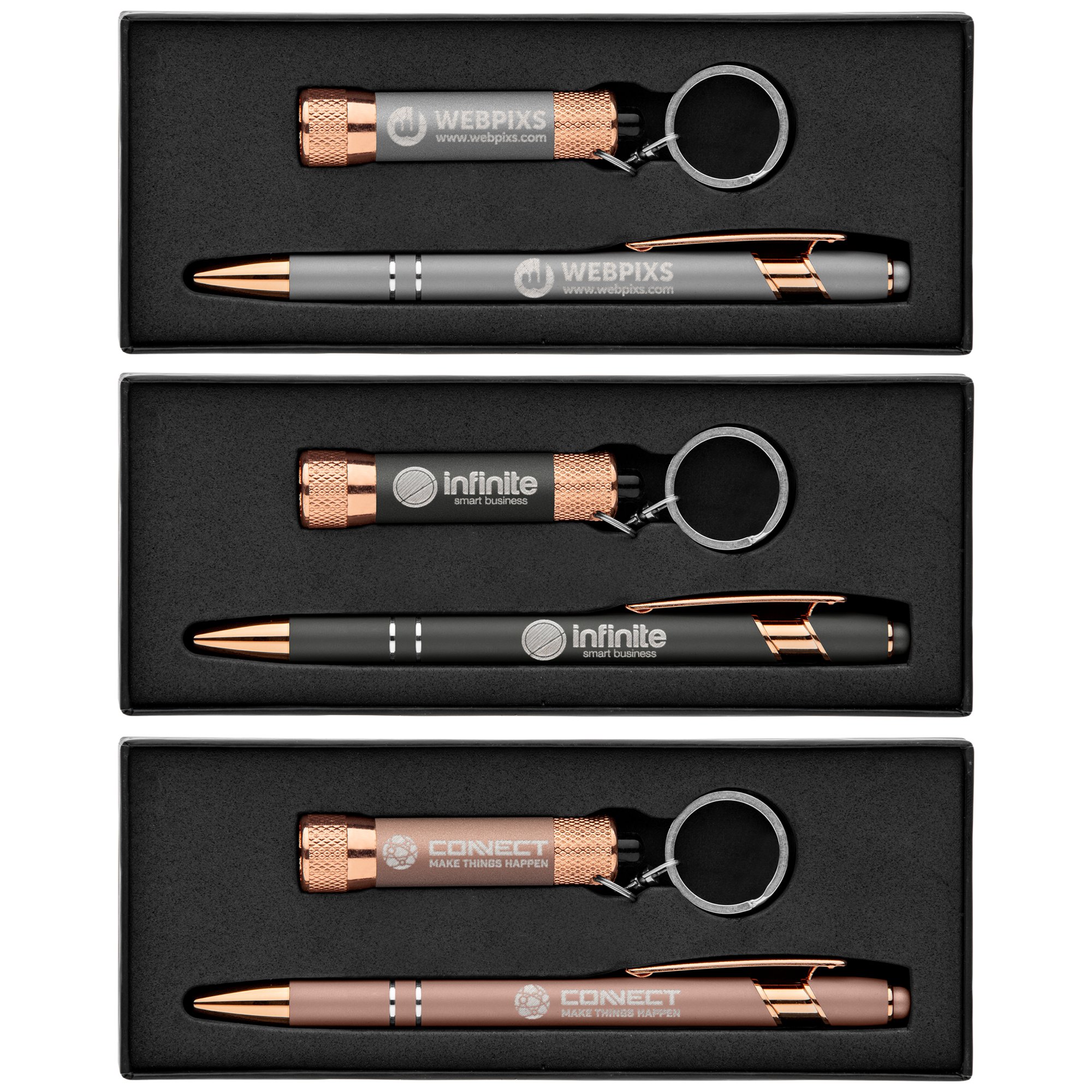 Custom Mineral Mia Gift Set in Thank You Box | Pens.com CA