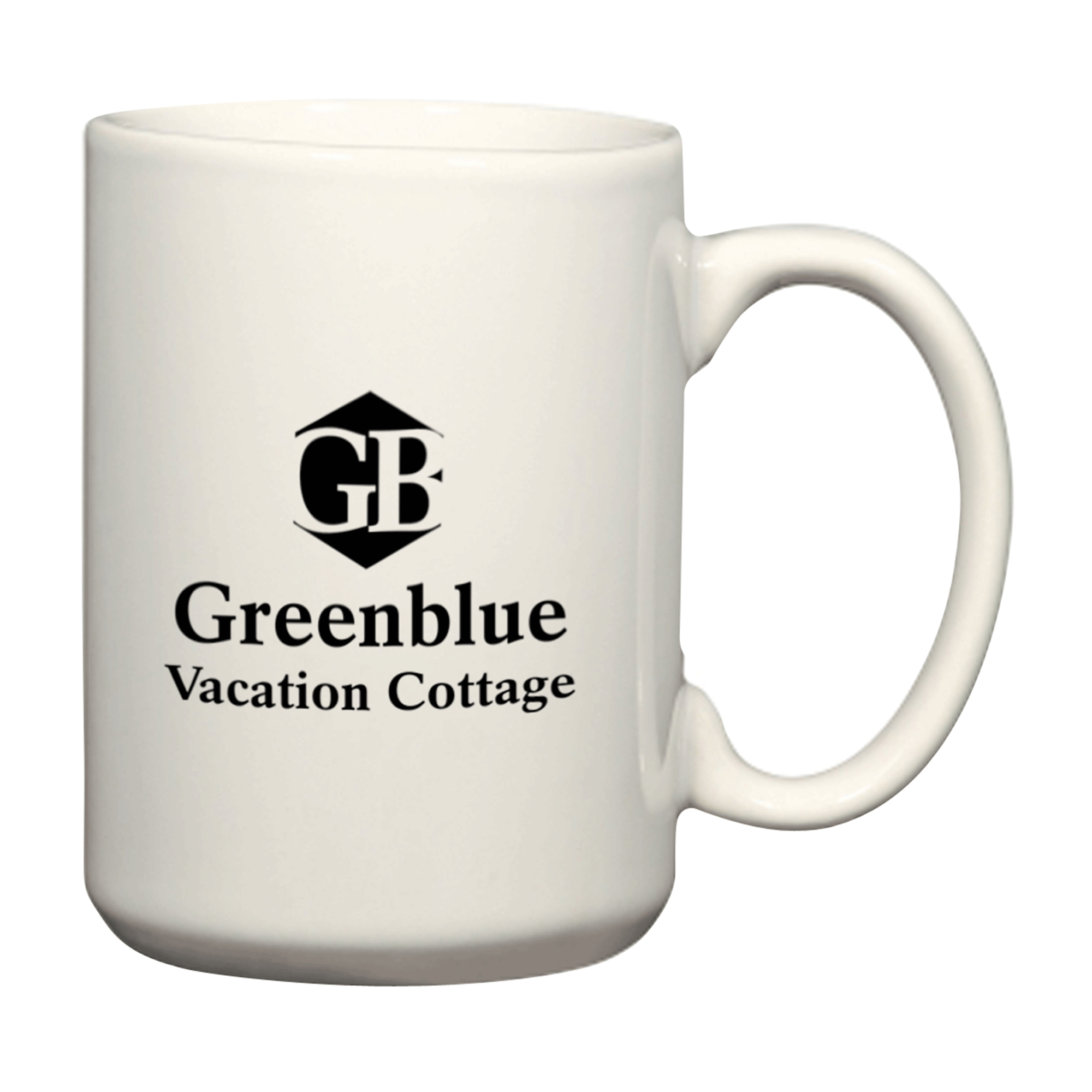 Custom 15 oz. White El Grande Ceramic Mug | Pens.com