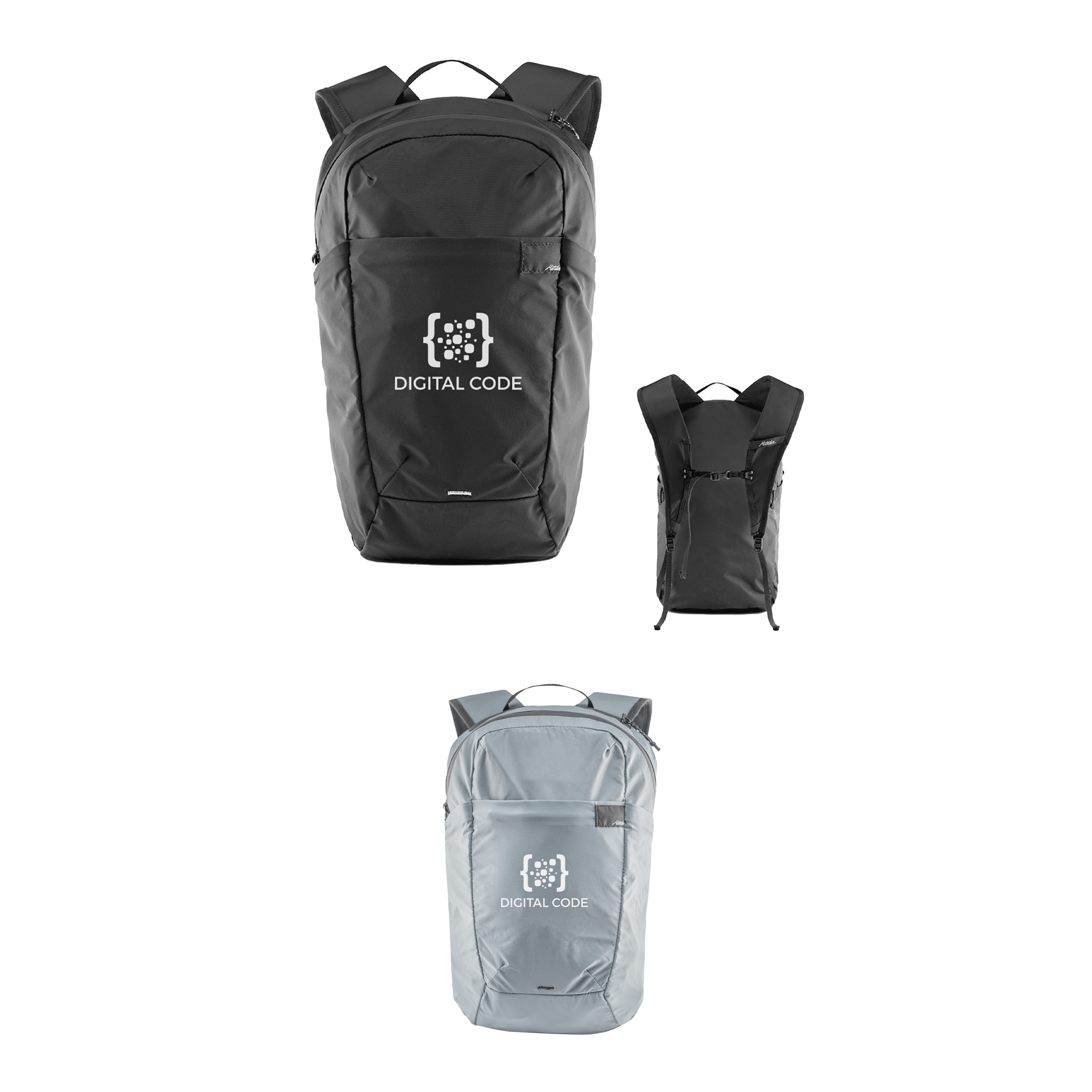 Custom Matador® Refraction Recycled Packable Backpack | Pens.com