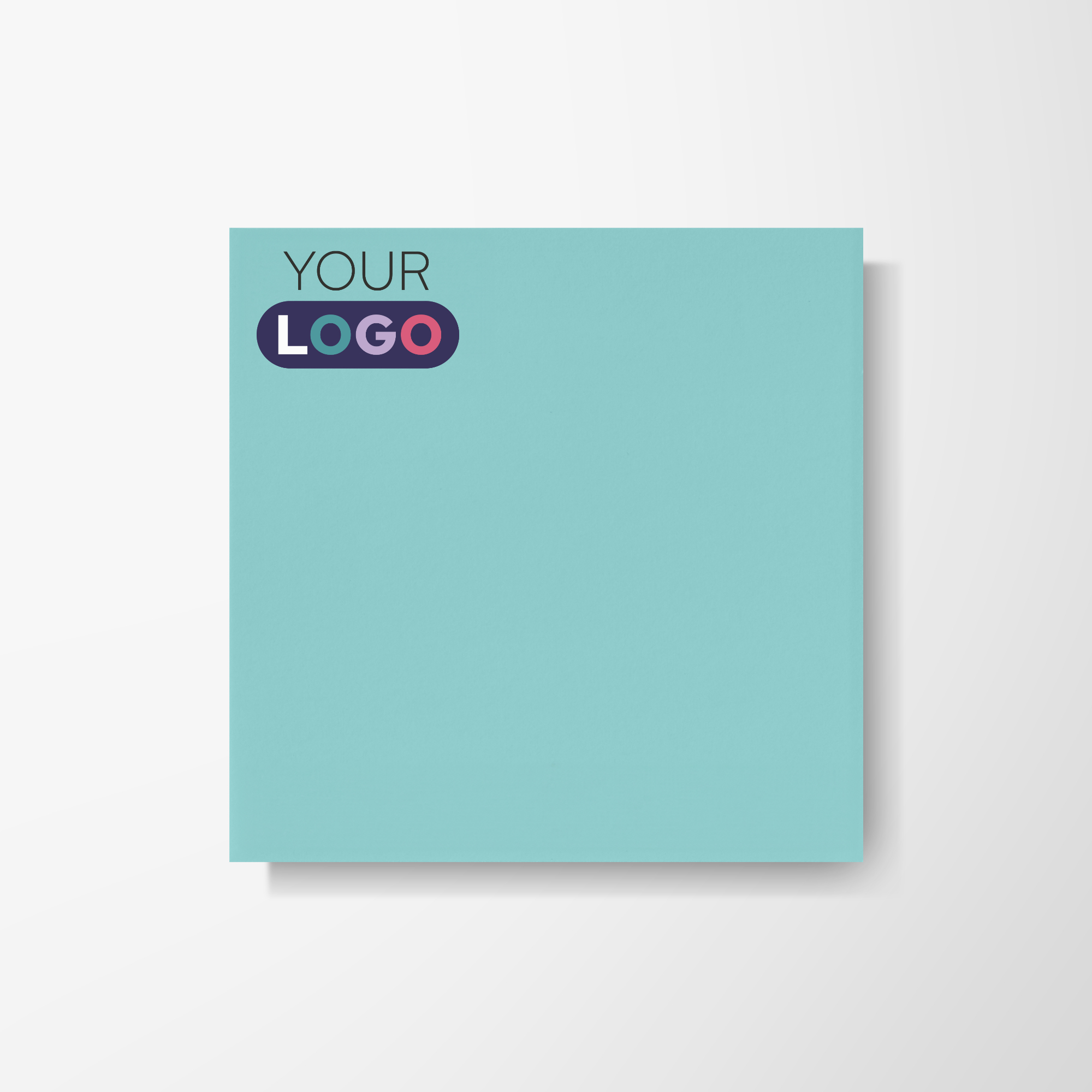 Memo Haftnotizen von Sticky-Mate®, 50 Blatt mit Ihrem Logo | Pens.com