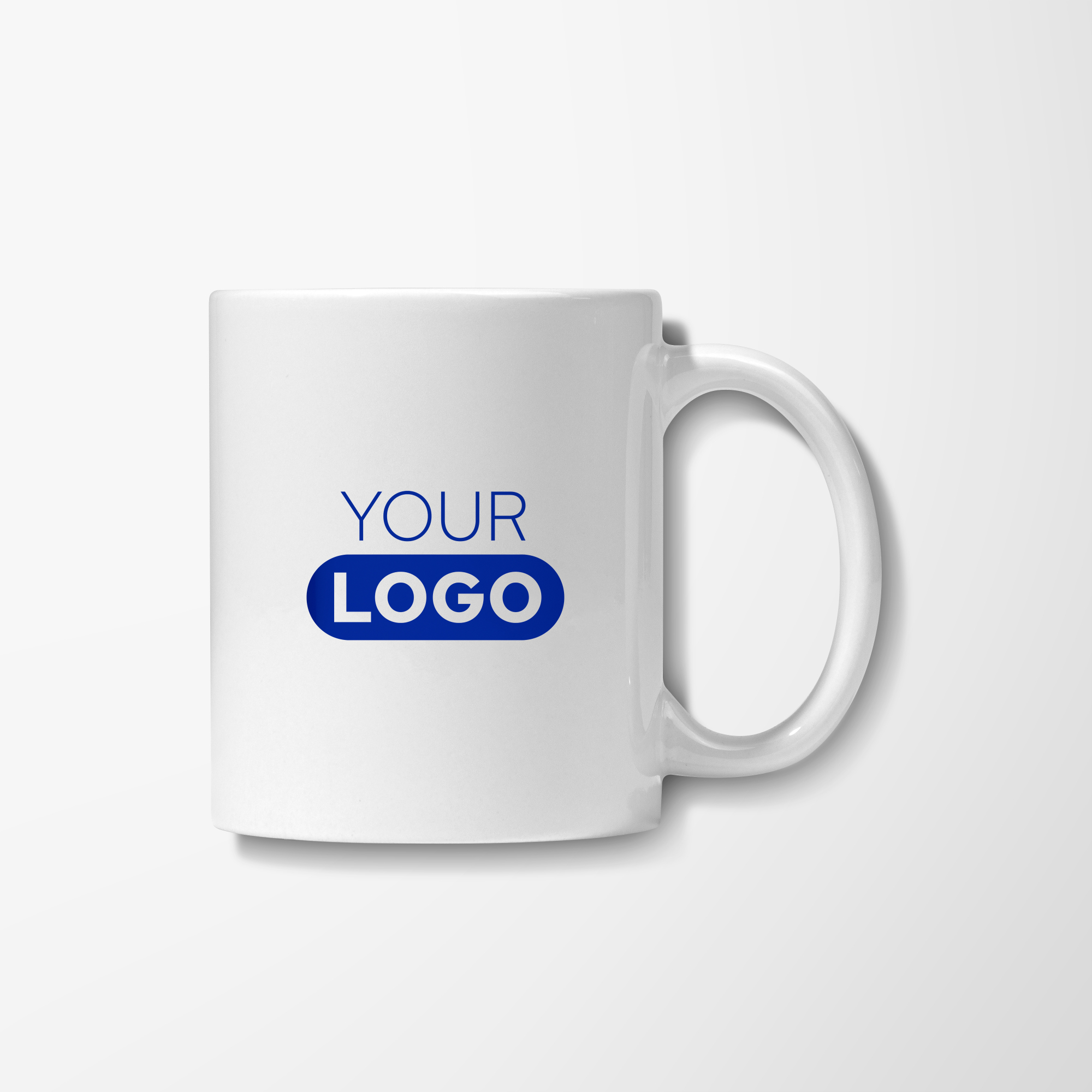 11 oz. White Ceramic Mug - Promotional Mug | Pens.com