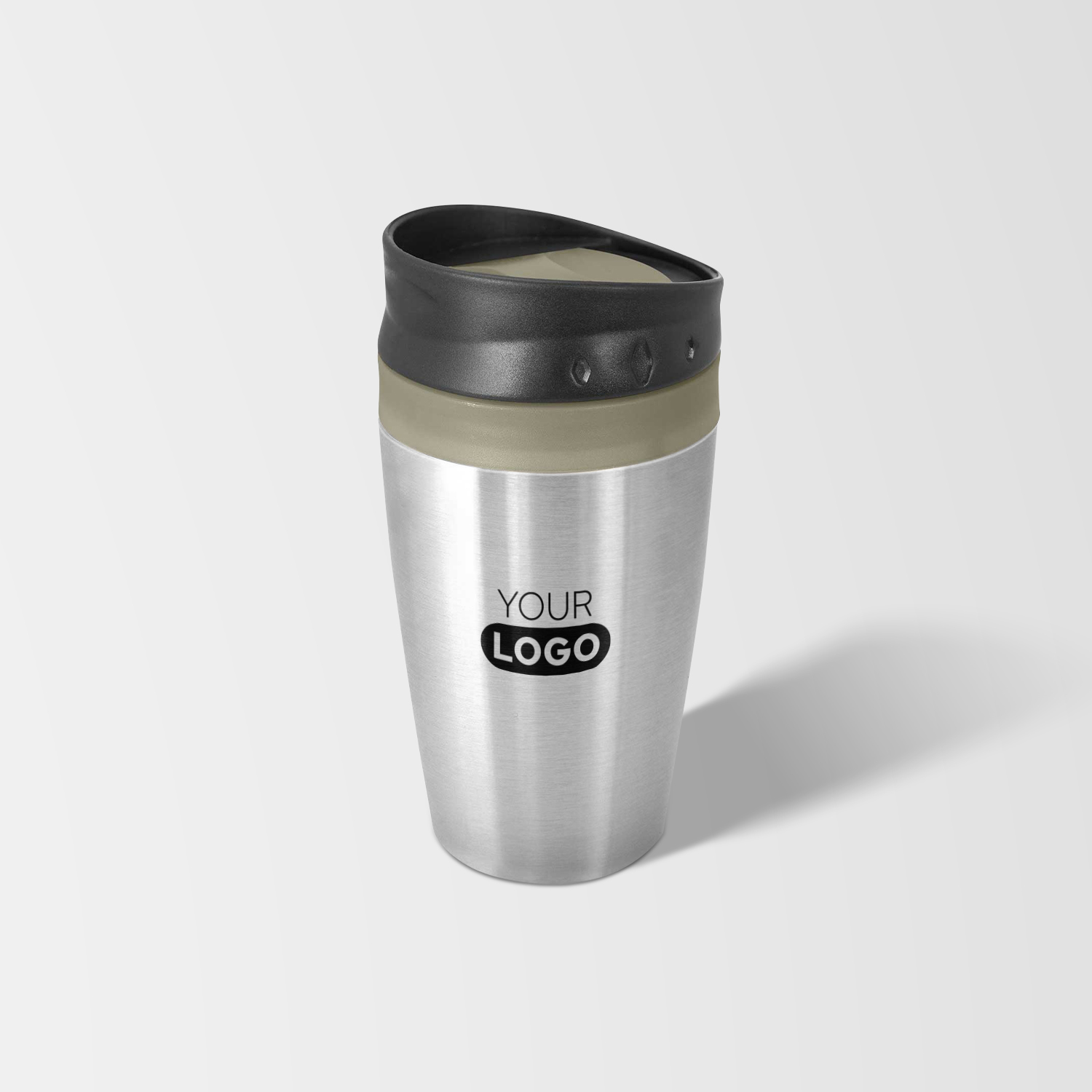 Personalise 400 ml Octane Double-Wall Coffee Cup with Text | Pens.com