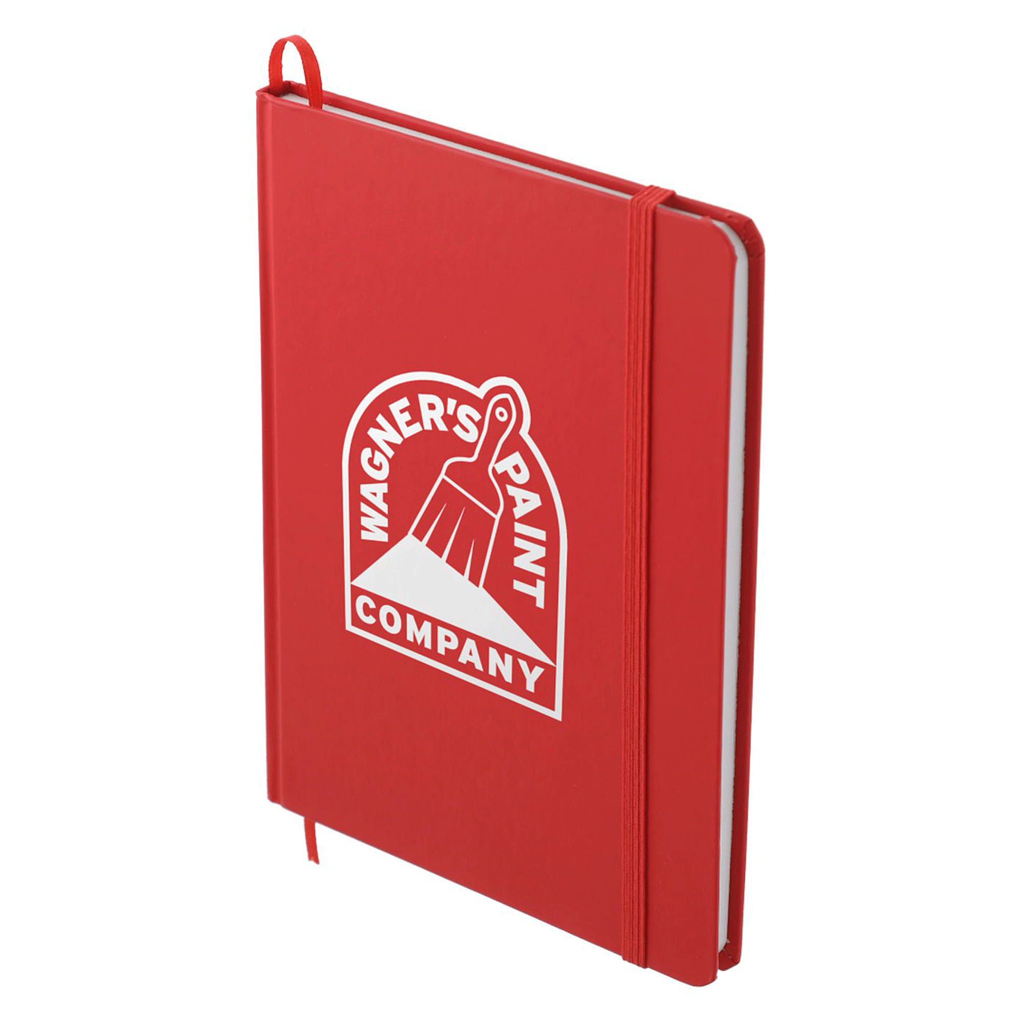 Custom 5'' x 7'' Snap Elastic Closure Notebook | Pens.com