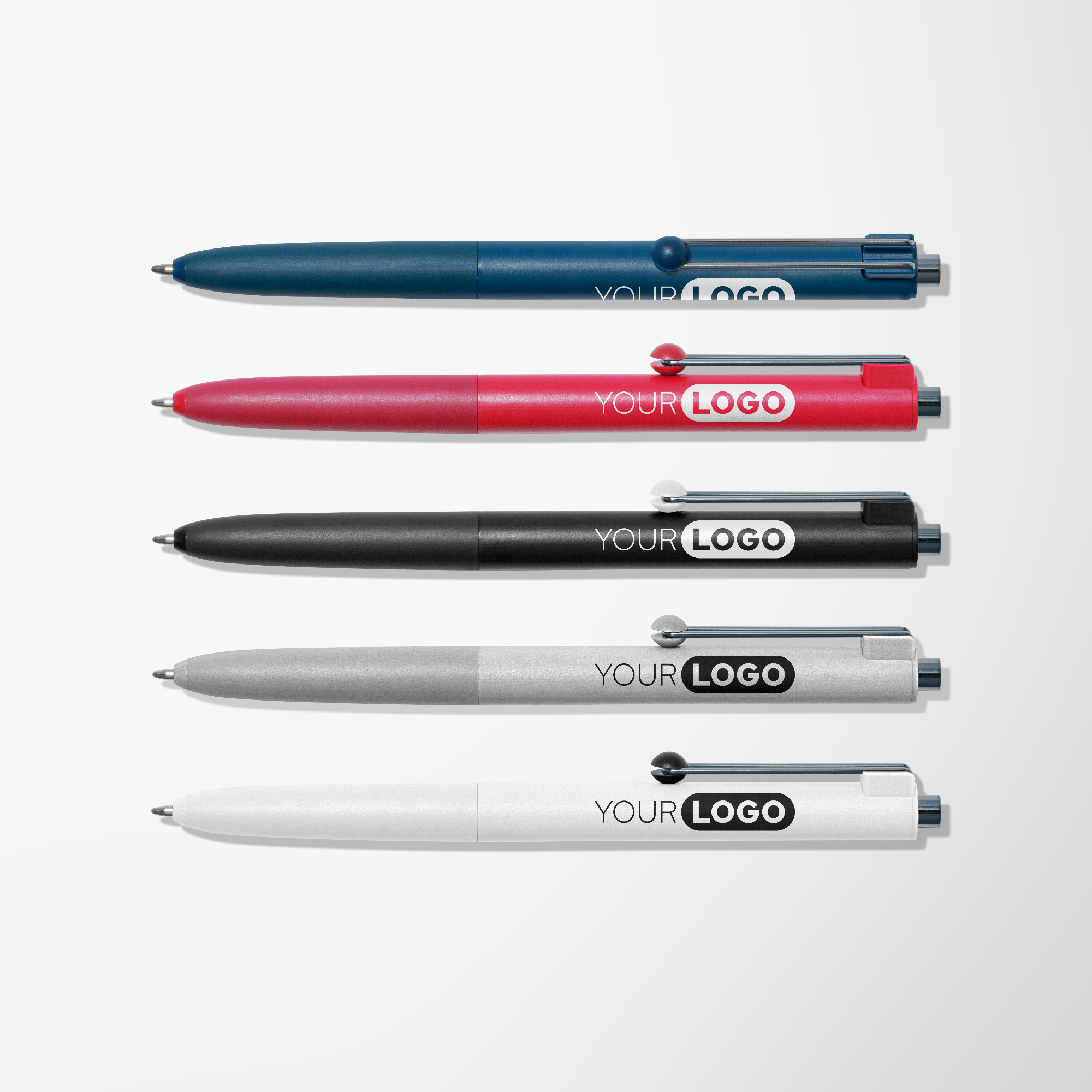 Custom Slider Fidget Pen with Gunmetal Trim | Pens.com