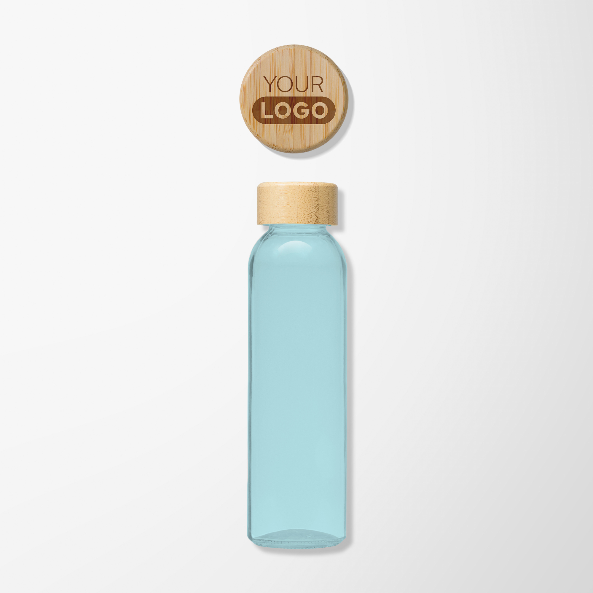 Custom Engraved Lid 17 oz Eden Glass Bottle | Pens.com