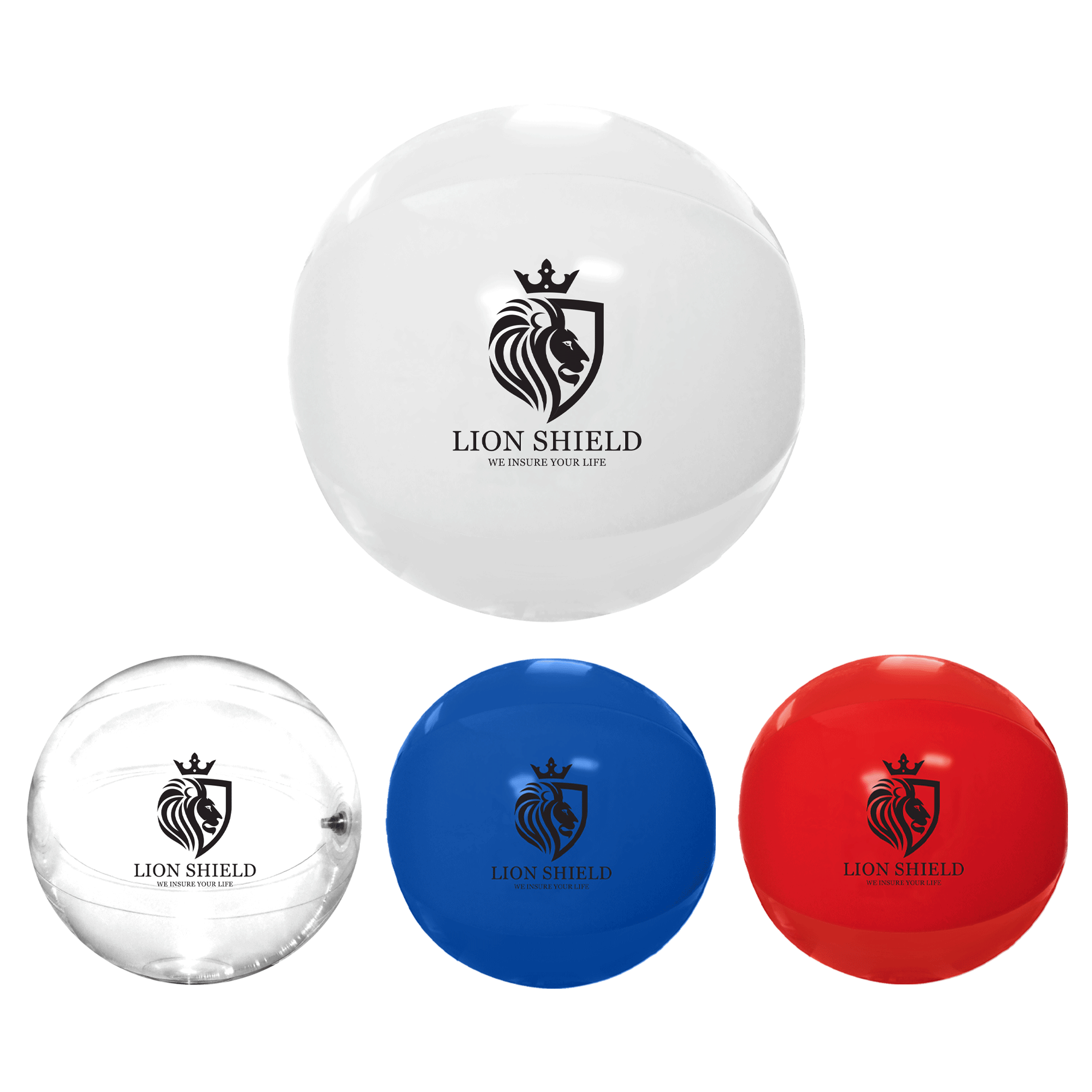 Custom 16'' Solid Colored Beach Ball | Pens.com