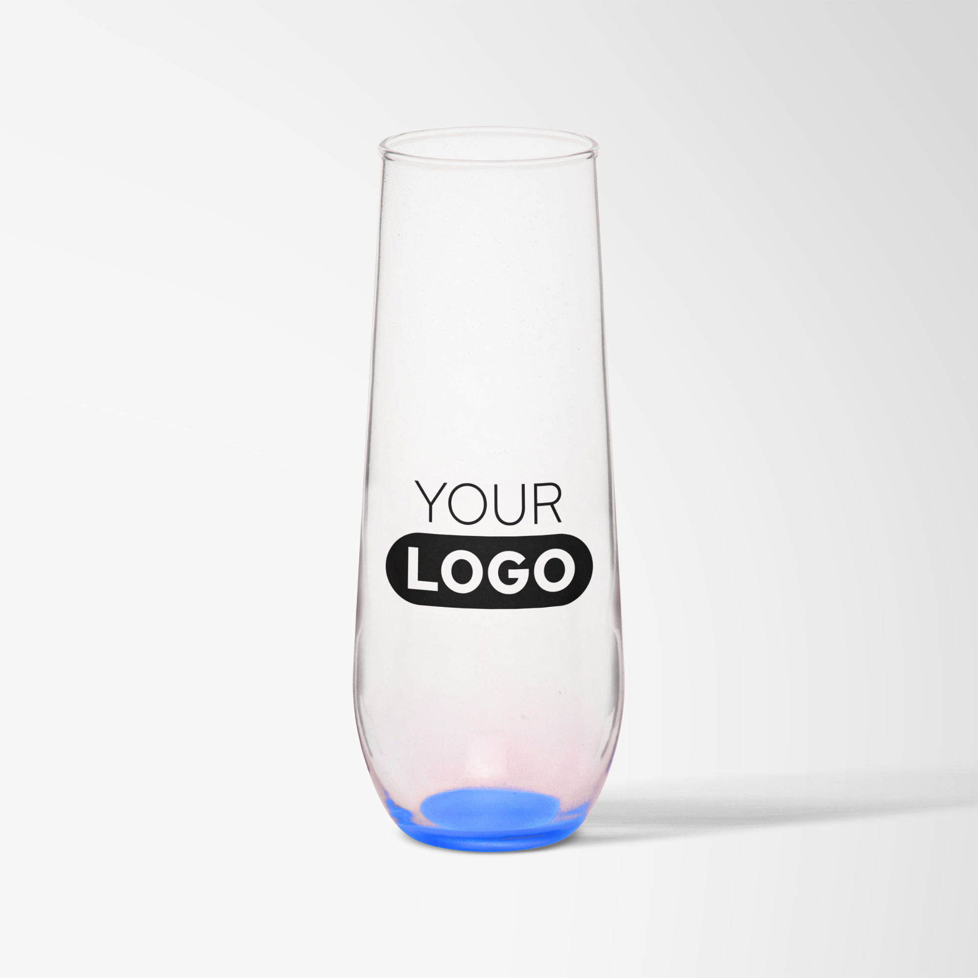 Custom Libbey® 8 oz. Two-Tone Cia Stemless Flute | Pens.com