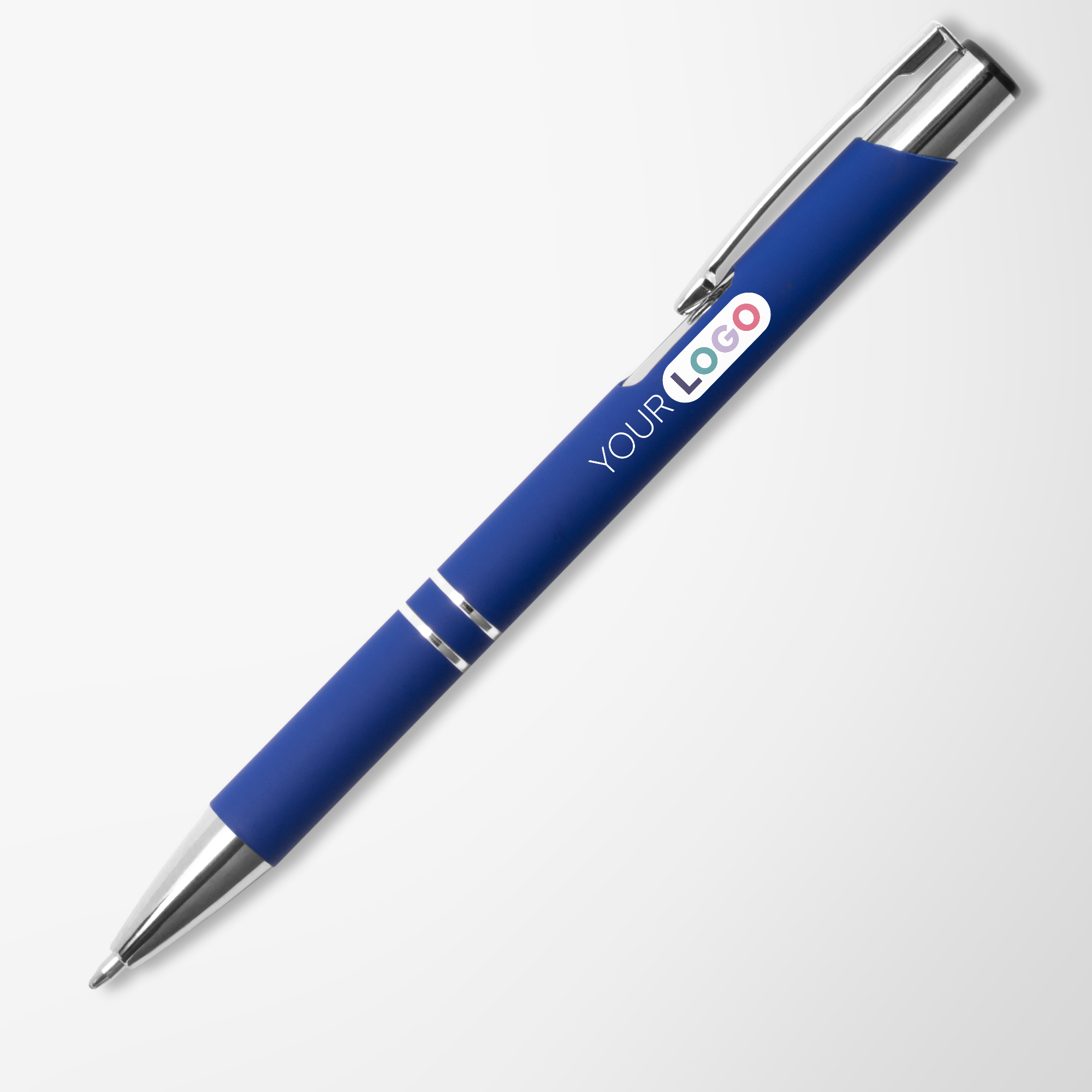 Custom Full Color Bright Soft Touch Paragon Pen | Pens.com