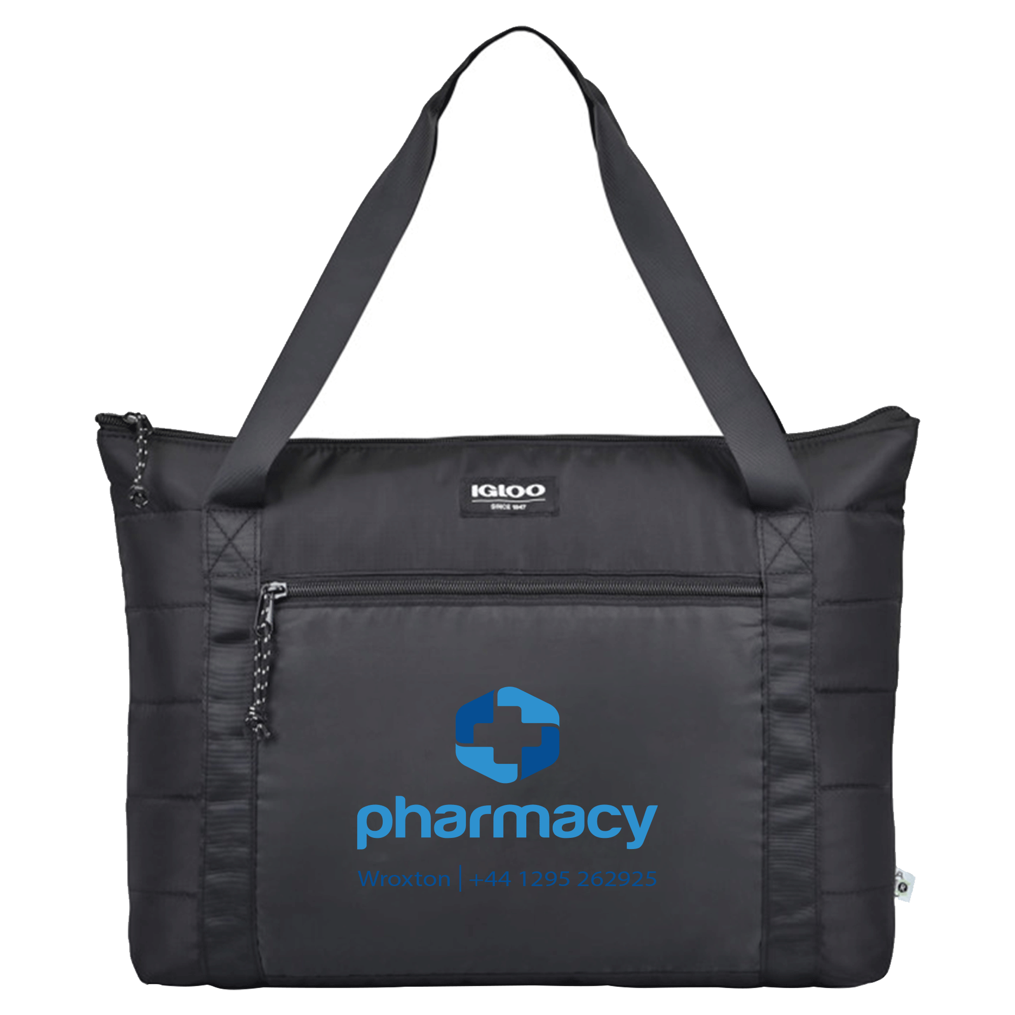 Custom Full Color Igloo® 20-Can Packable Puffer Recycled Cooler Bag ...