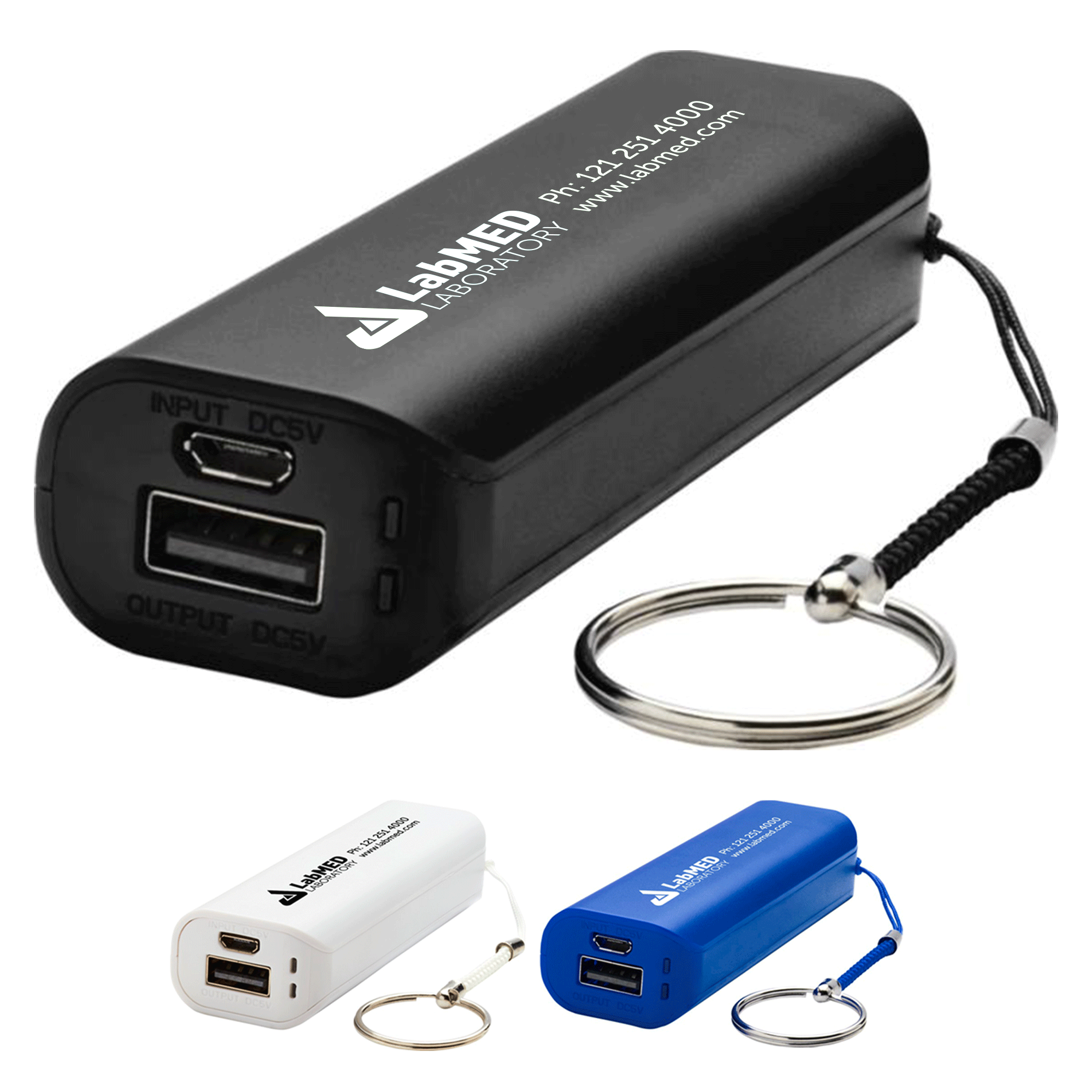 Promotional Span 1200 mAh Power Bank with Logo | Pens.com