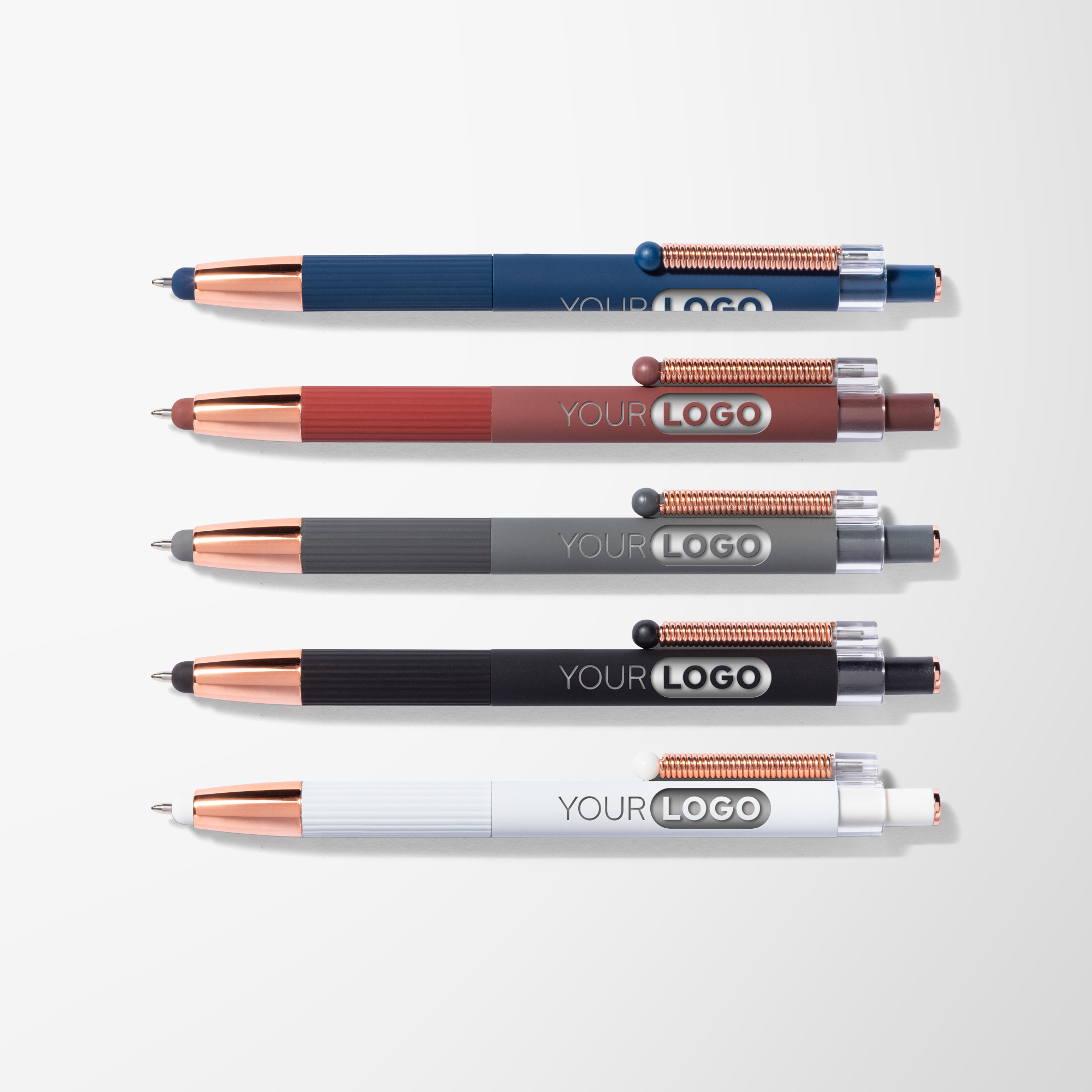 Custom Engraved Recycled Roscoe Fidget Stylus Pen | Pens.com