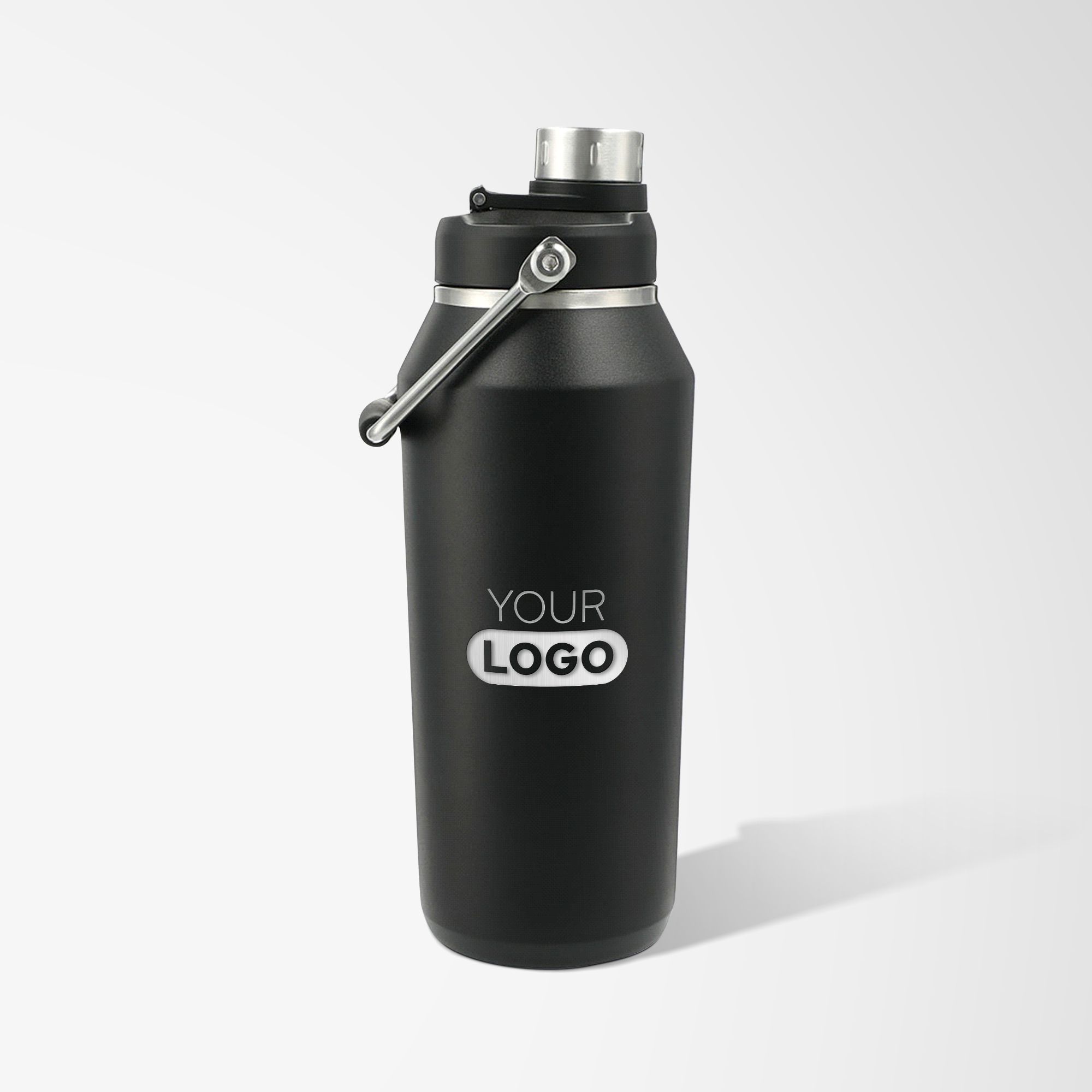 Personalise Engraved 1L Vasco Stainless Steel Bottle with Text | Pens.com