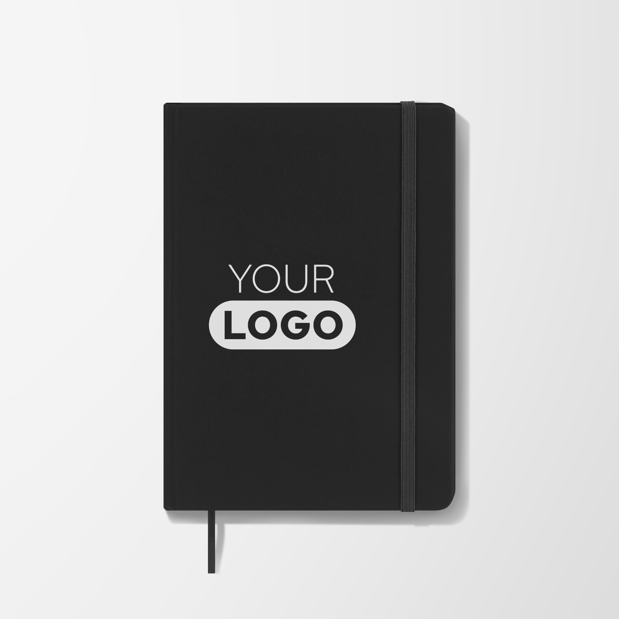 Custom 5'' x 7'' Snap Elastic Closure Notebook | Pens.com