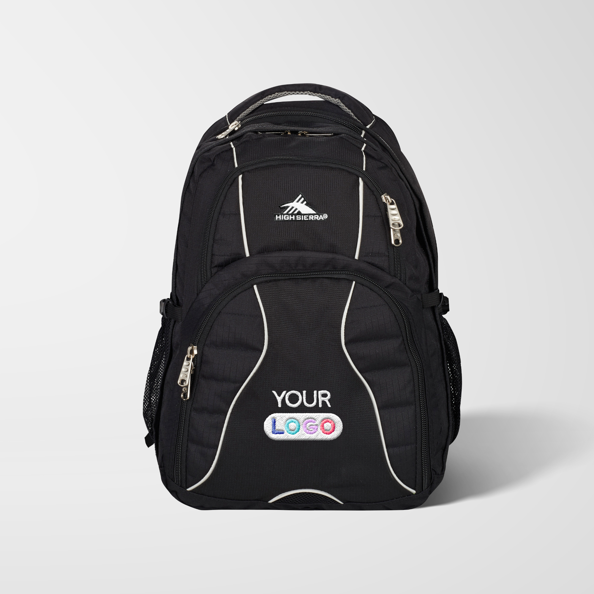 Custom Embroidered High Sierra® Swerve 17" Laptop Backpack | Pens.com