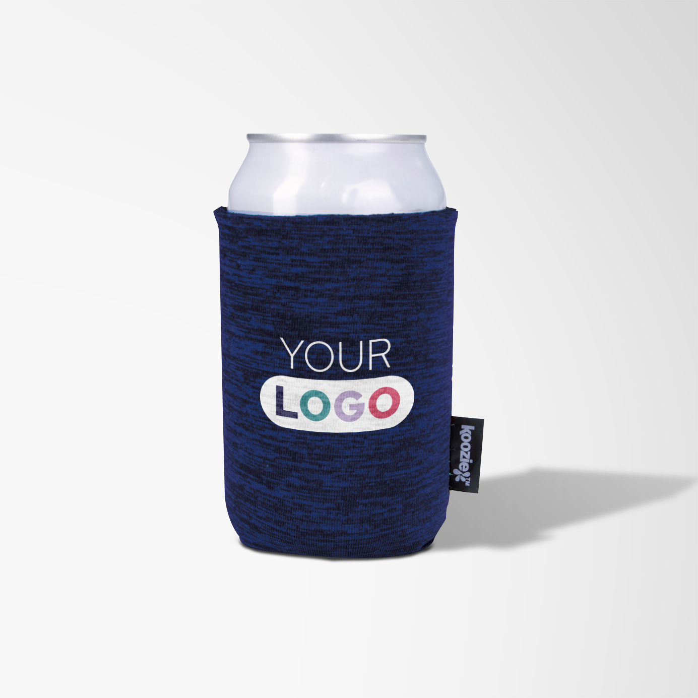 Custom Full Color Koozie® Heather Collapsible Can Cooler | Pens.com