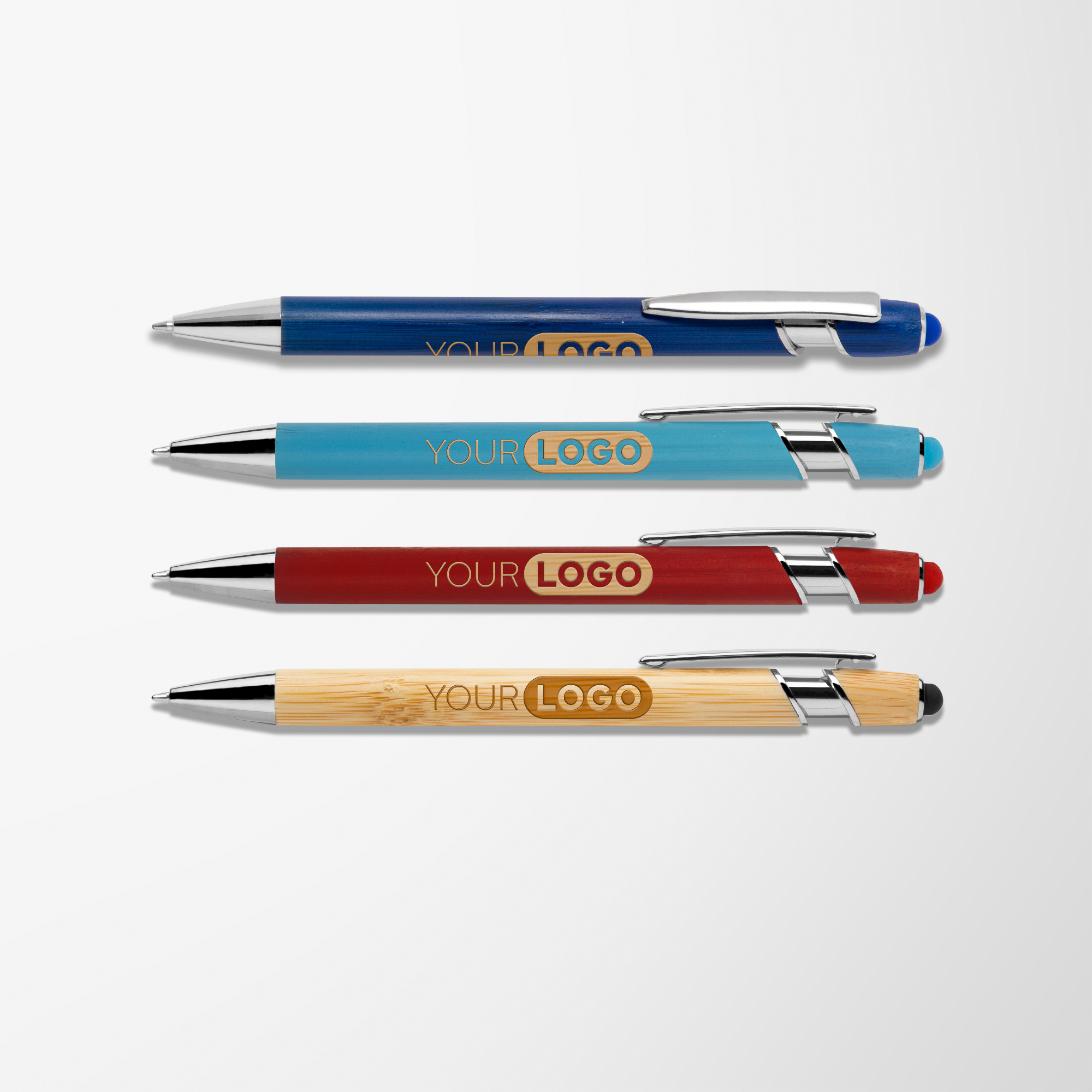 Custom Engraved Bamboo Alpha Stylus Pen | Pens.com