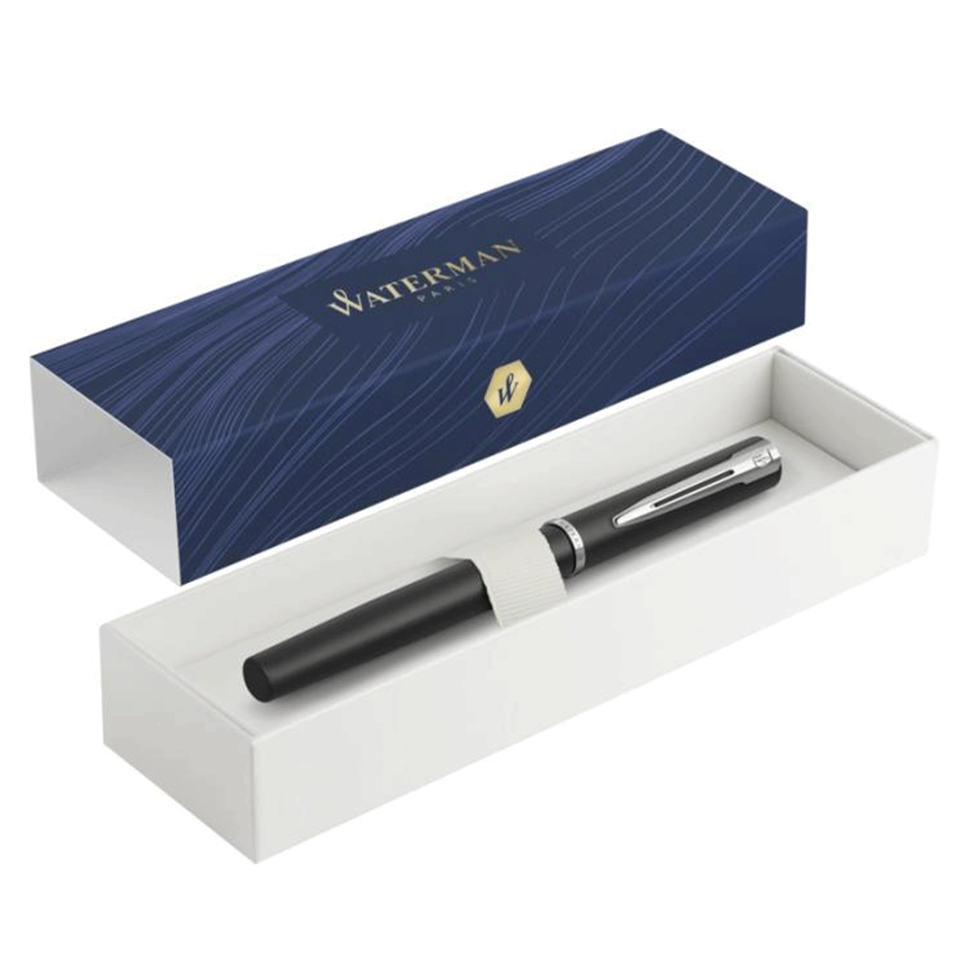 Promotional Engraved Waterman Allure Rollerball Pen with Gift Box with ...
