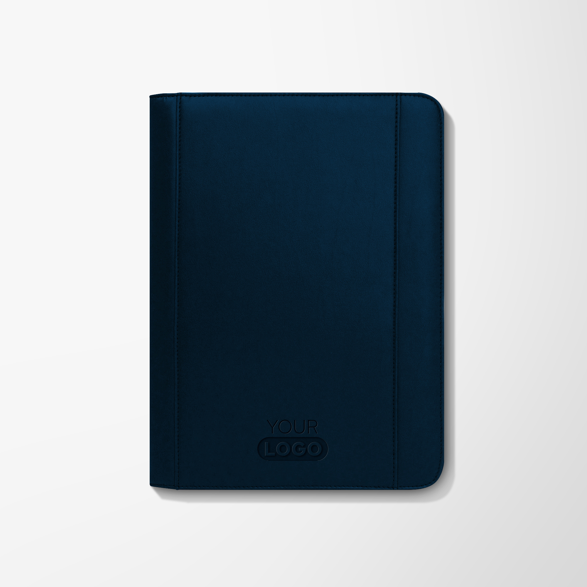 Custom Debossed Fitz Zippered Padfolio | Pens.com
