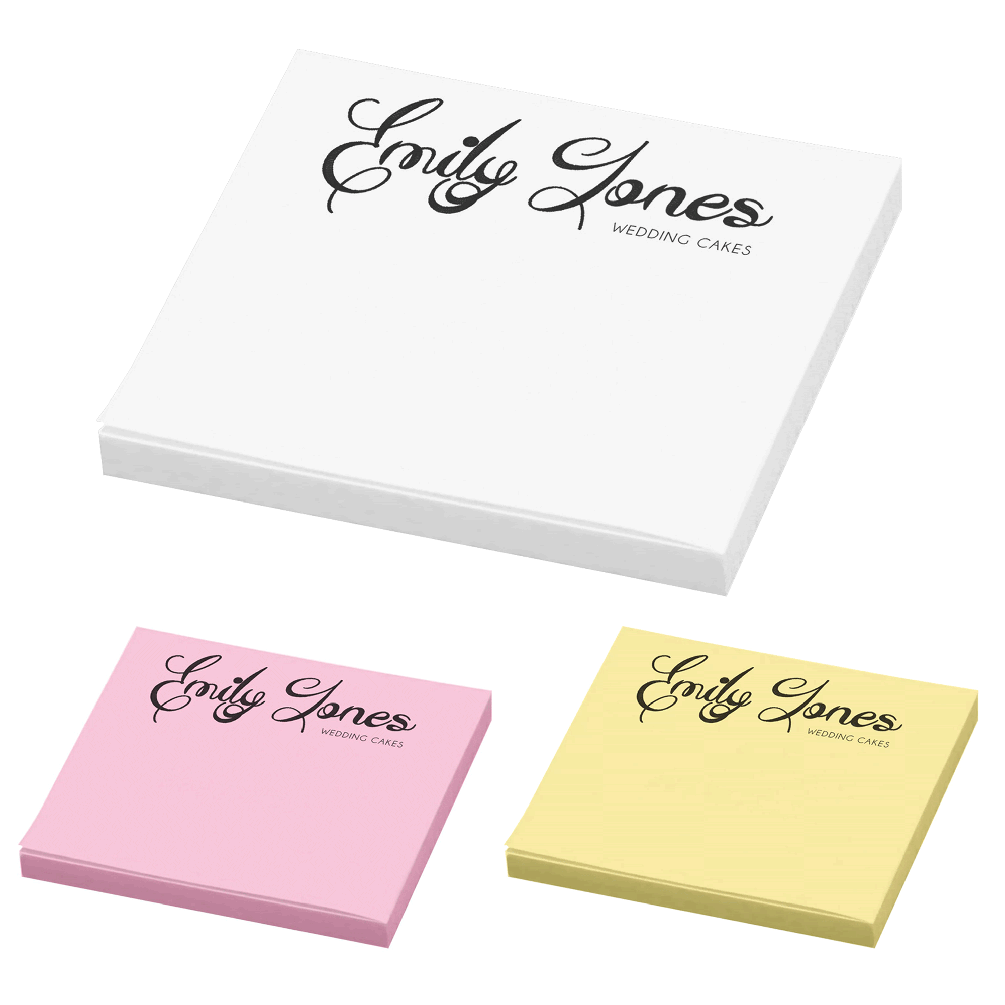 Custom 3''x3'' 50-Sheet Post-it® Notes | Pens.com