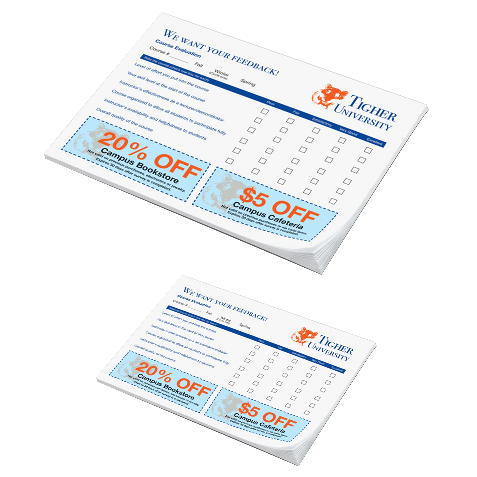 Custom Full Color 6''x8'' 50-Sheet Post-it® Notes | Pens.com