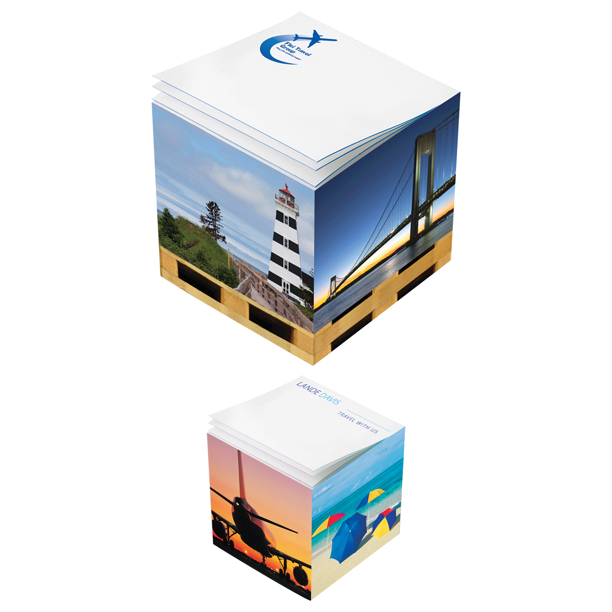 Custom 3 3/8''x3 3/8''x3 3/8'' Cube Post-it® Notes | Pens.com CA