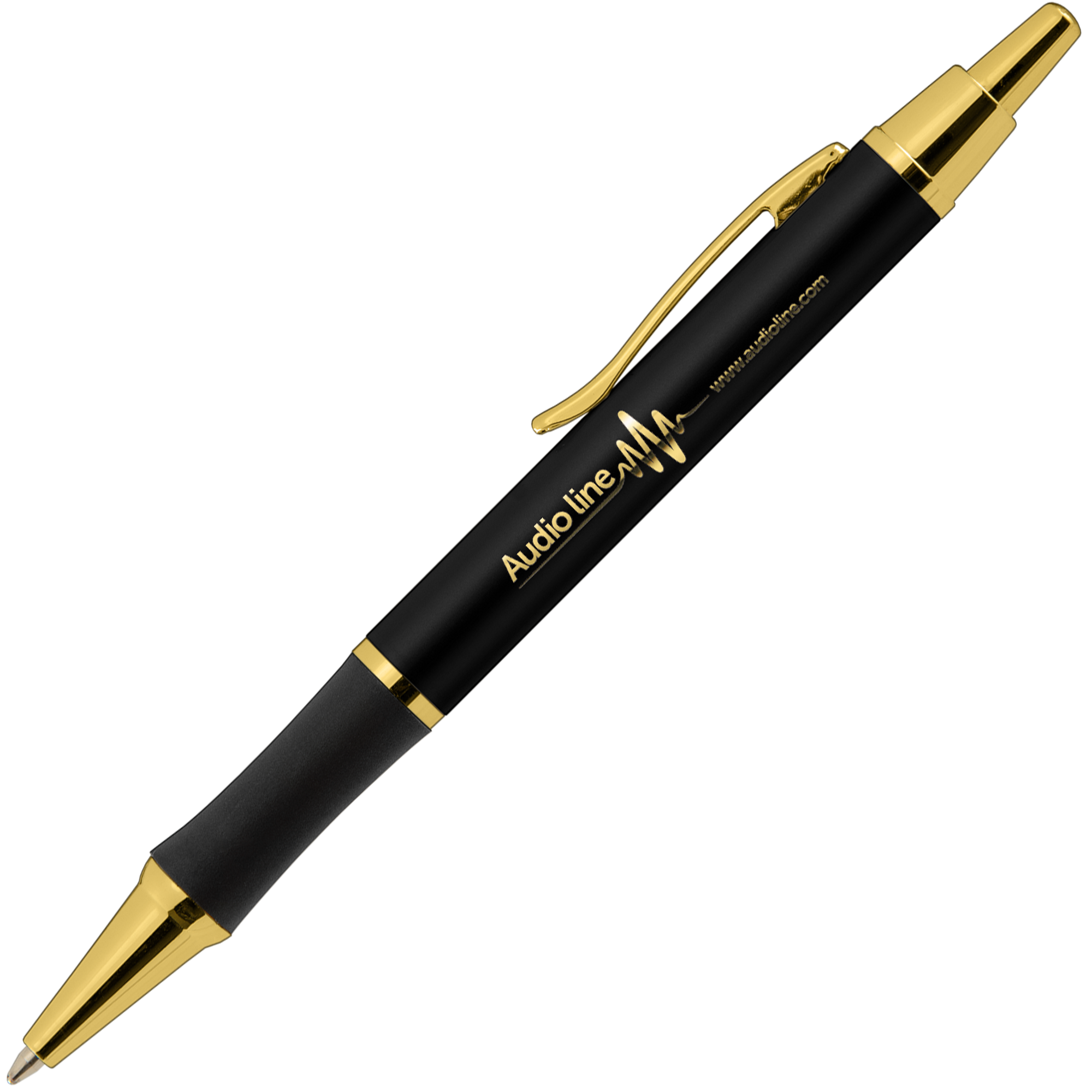 Custom Engraved Excel Pen with Gold Trim | Pens.com