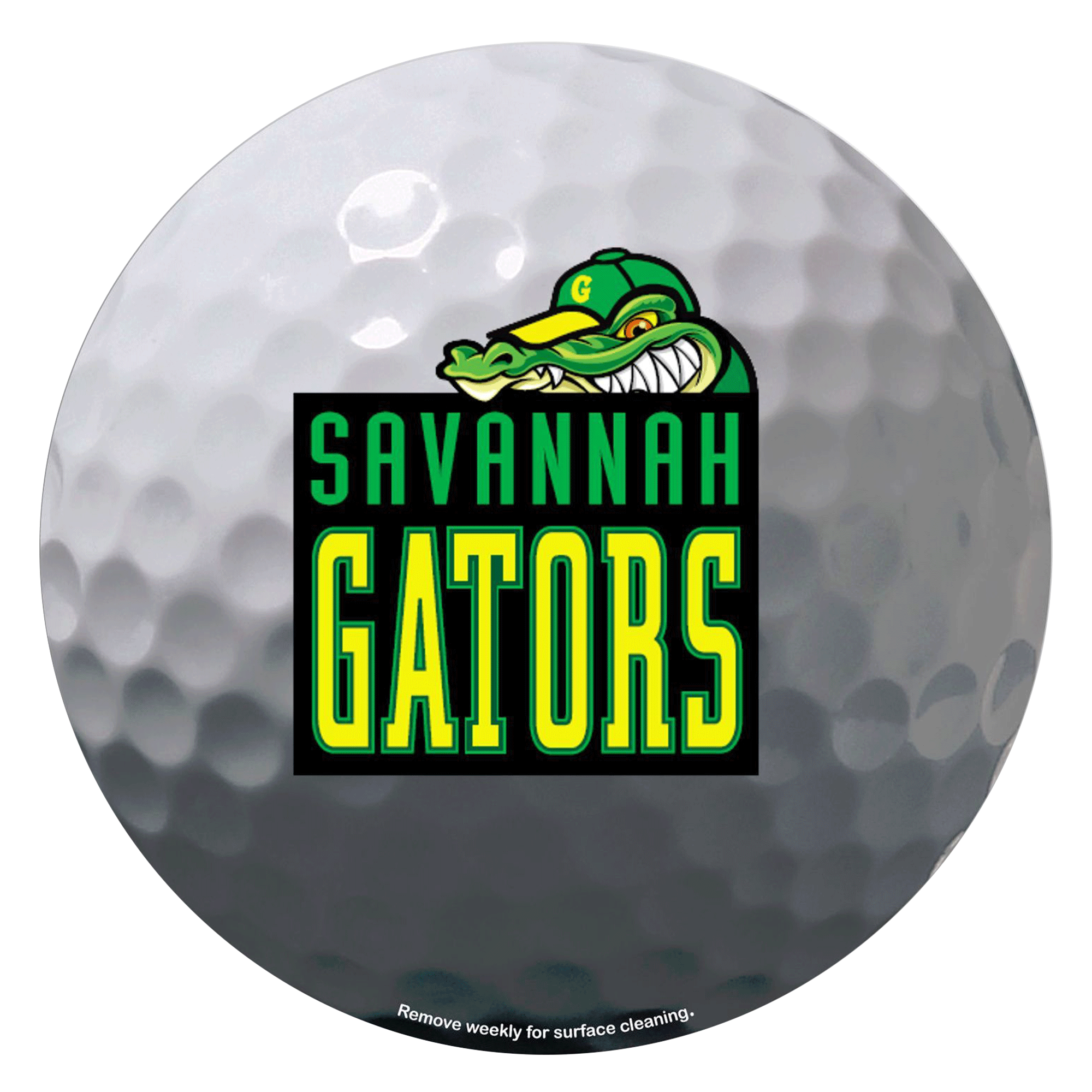 Custom Full Color 5.75" Golf Ball Car Magnet | Pens.com