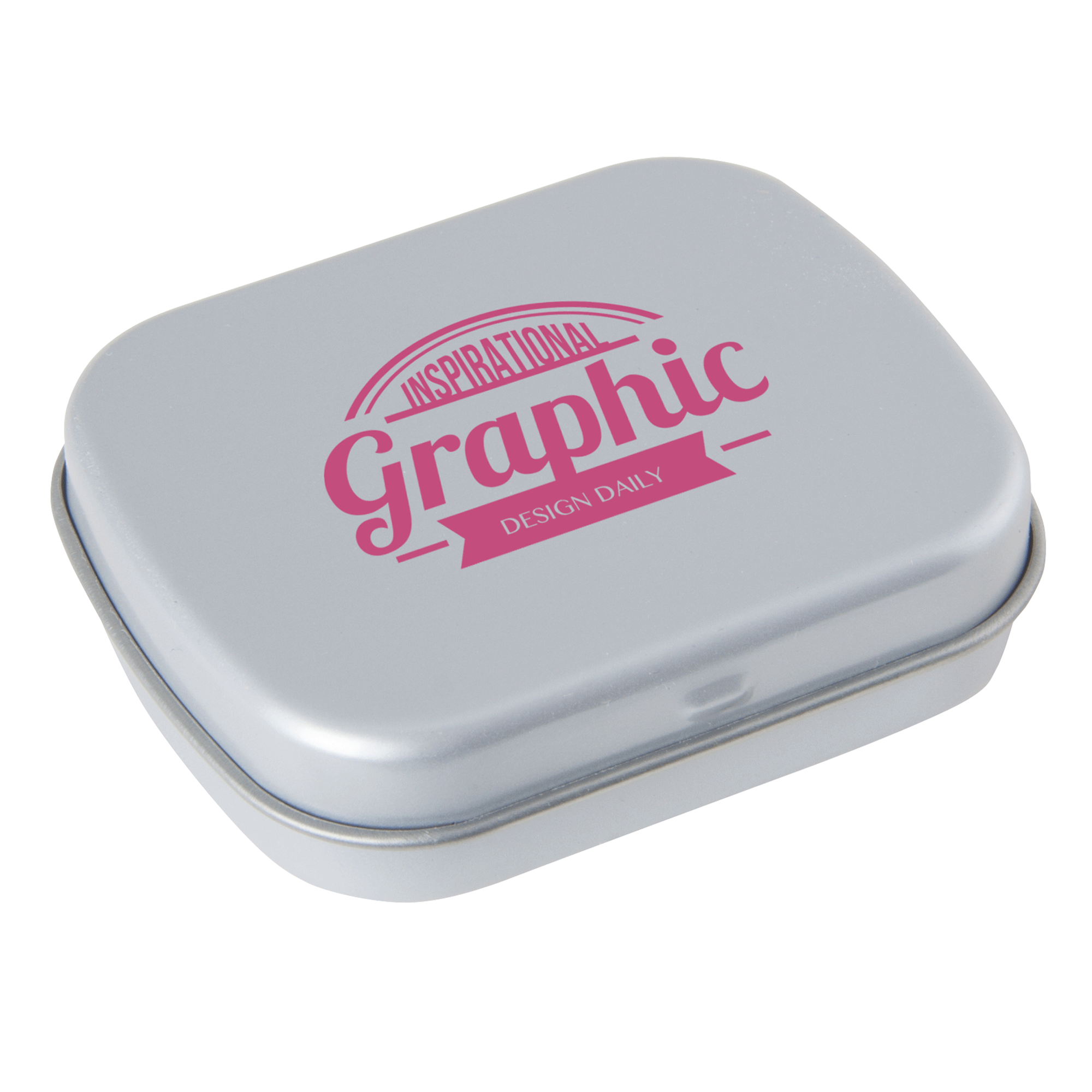 Promotional Small Sweets Tin With Hinge | Pens.com