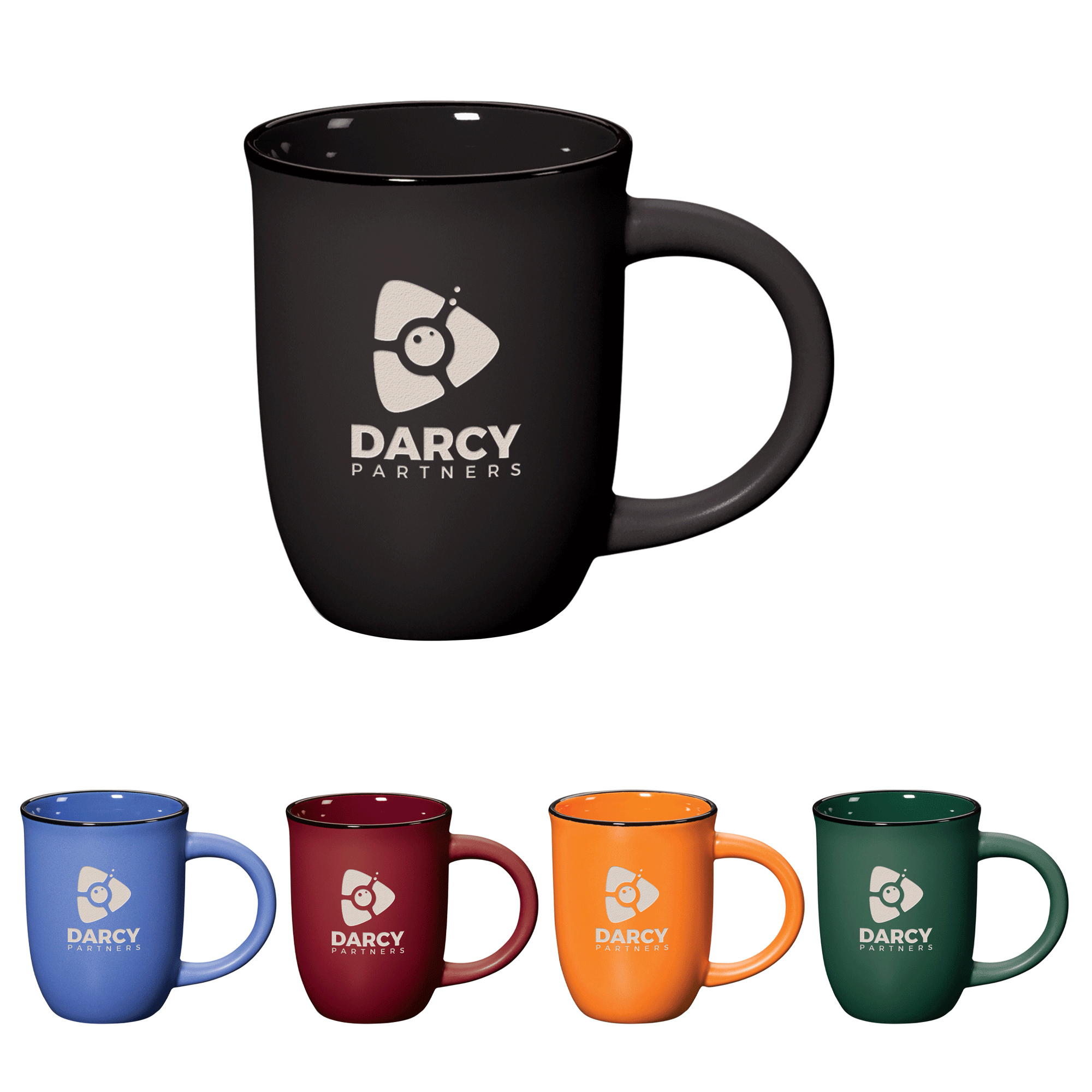 Custom 14 oz. Matte Fiona Ceramic Mug | Pens.com