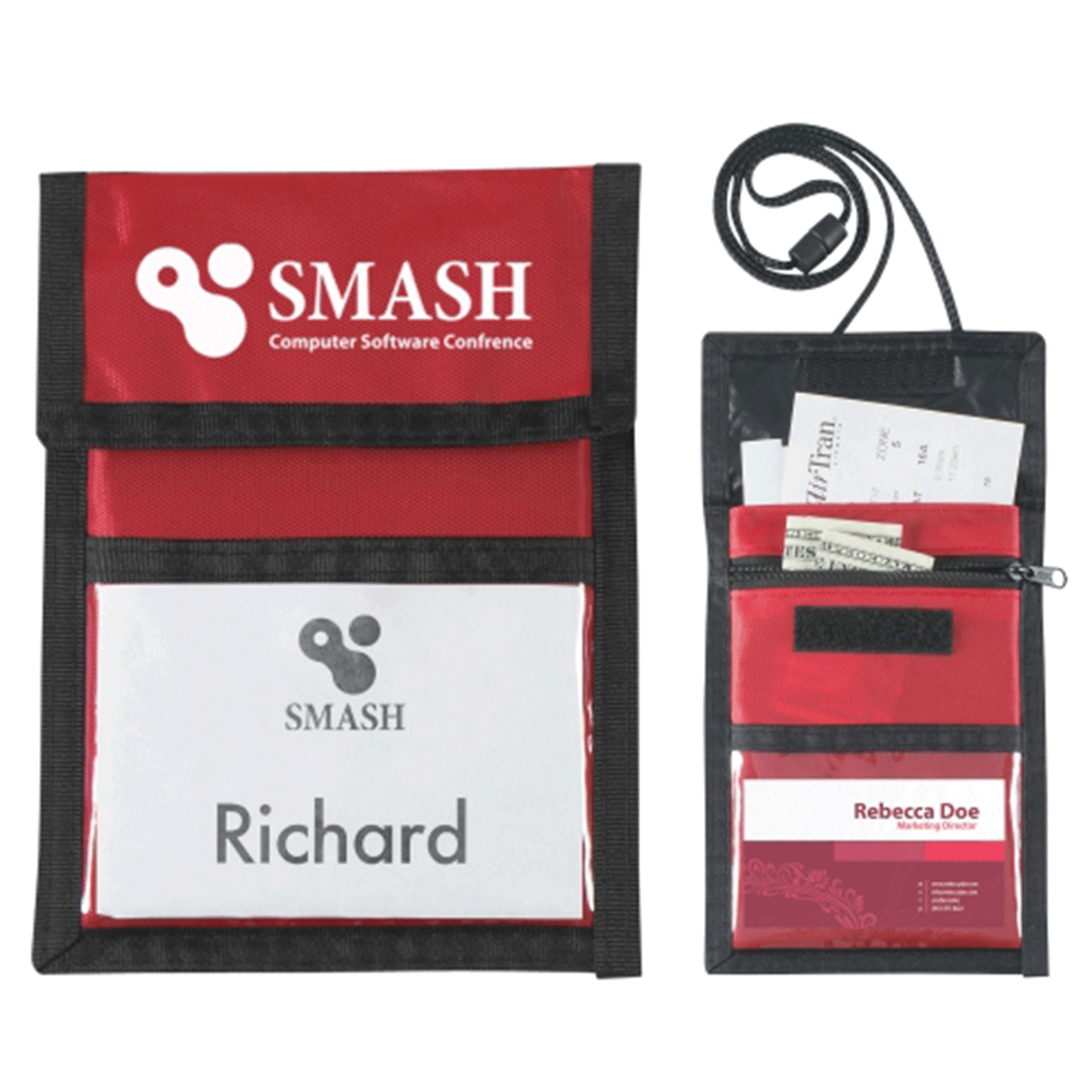 Custom Nylon Neck Wallet | Pens.com