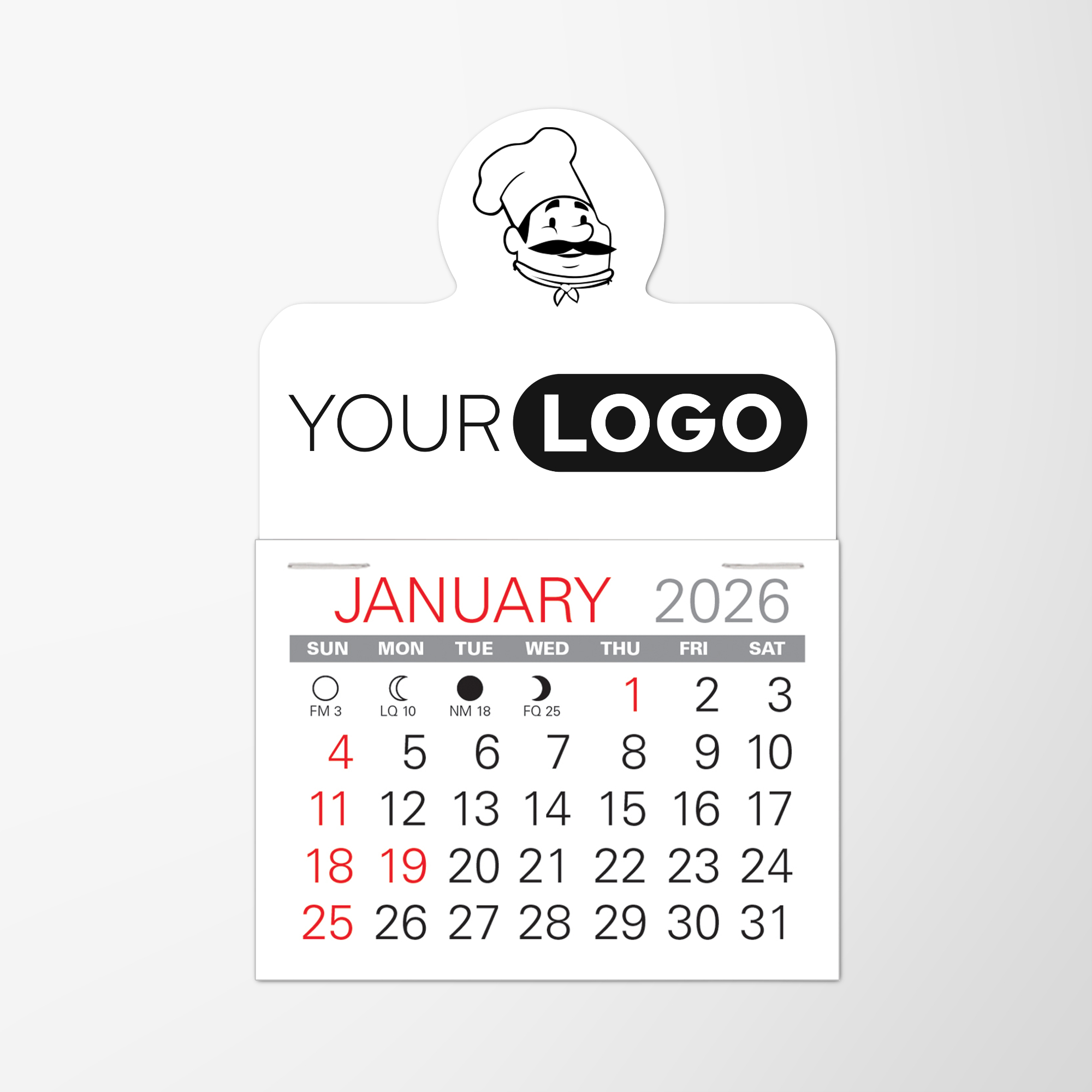 Custom Value Stick Calendar - Spotlight | Pens.com