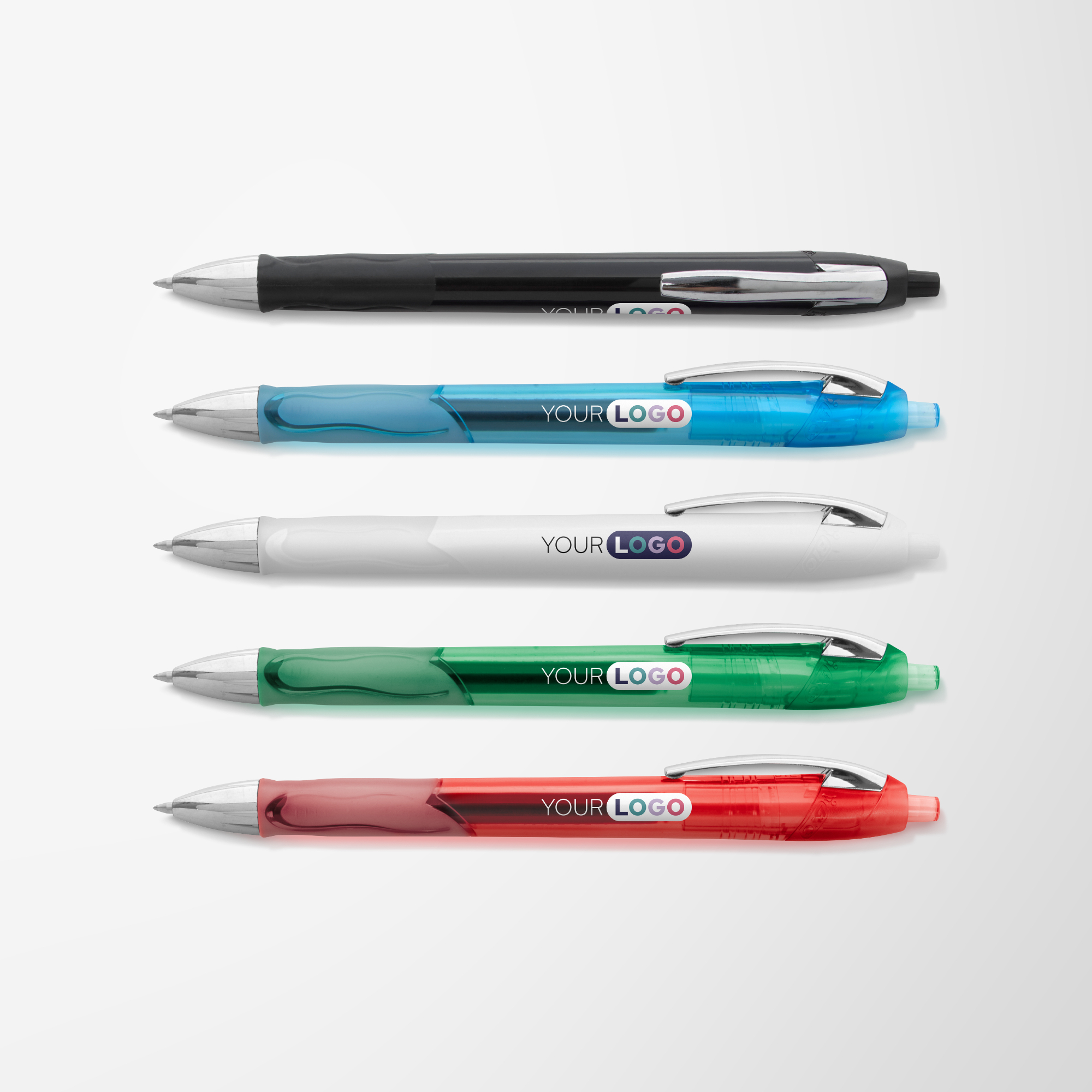 Custom Full Color BIC® Ferocity Clic™ Gel Pen | Pens.com