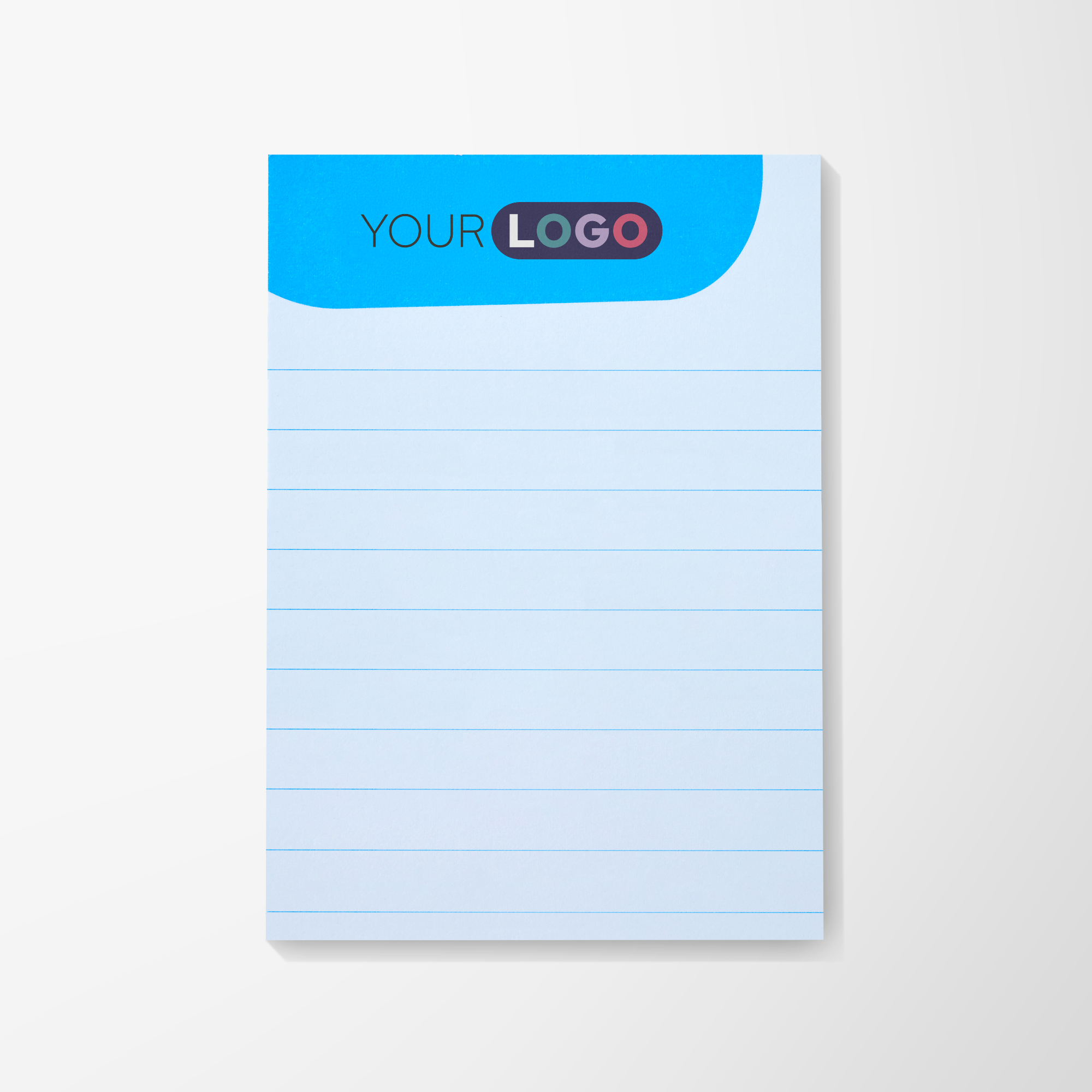 Bloc-notes 25 feuilles A7 Desk-Mate® Publicitaire | Pens.com