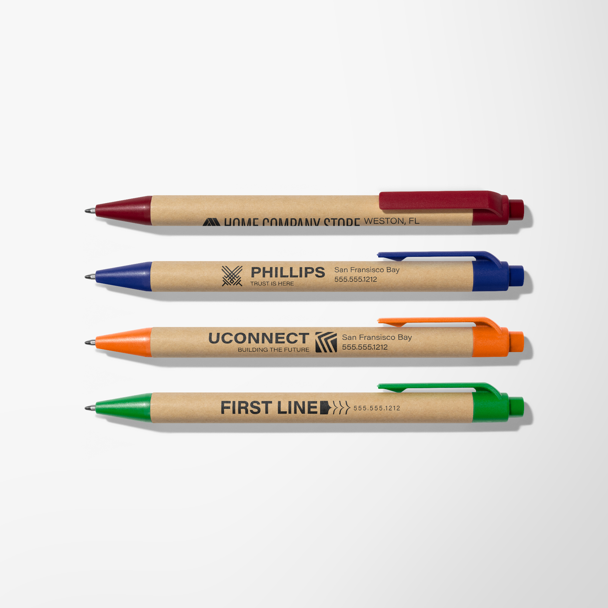 Promotional Biodegradable Corn & Paper Pen with Logo | Pens.com