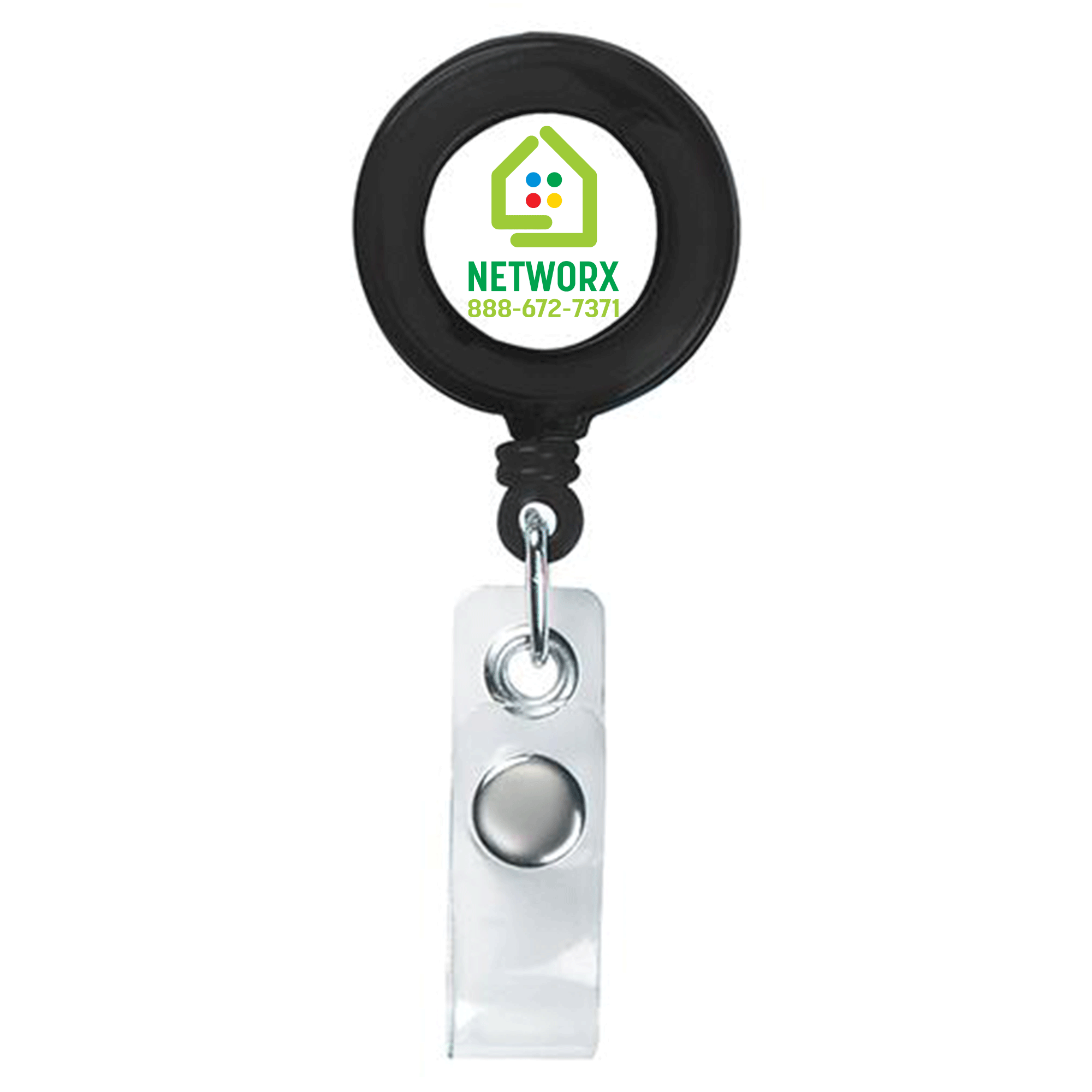 Custom Retractable Badge Holder | Pens.com