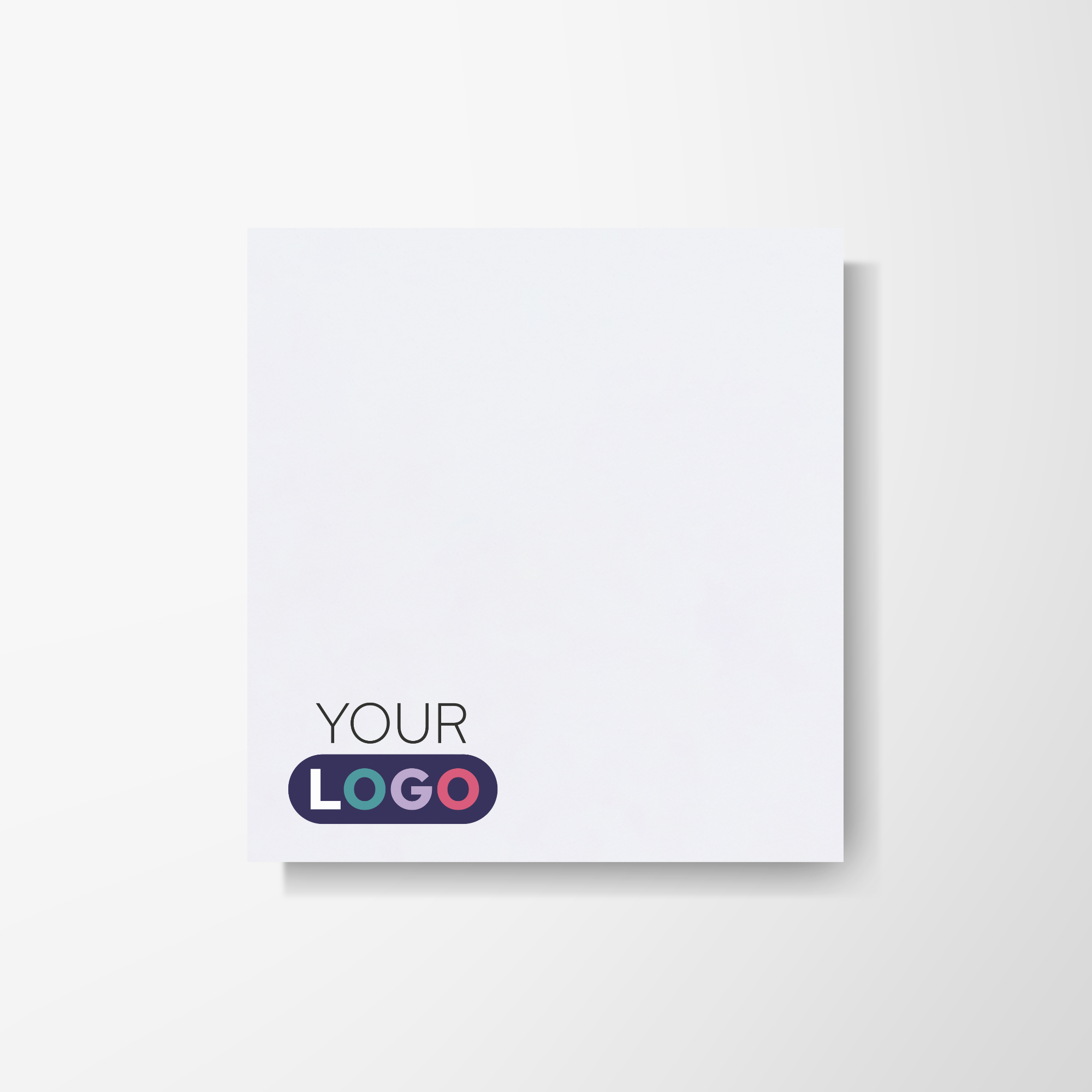 Promotional Full Colour 72 x 72 mm 50-Sheet Jett Sticky Notes with Logo ...