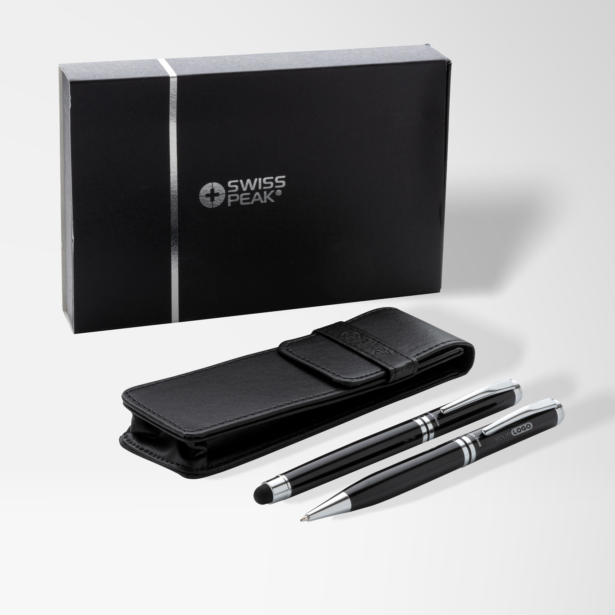 Set di penne Swiss Peak Executive con incisione - Prodotti ...