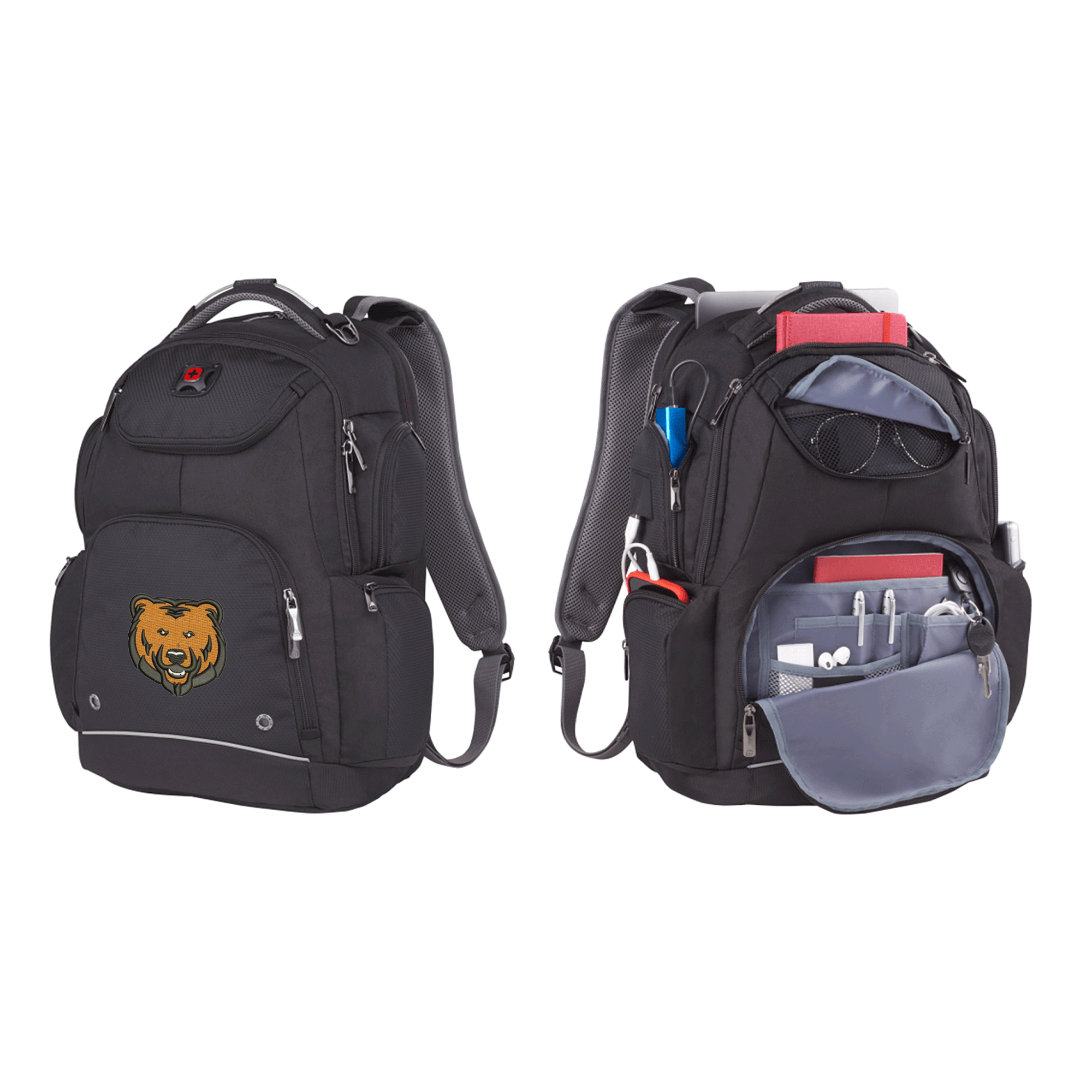 Custom Embroidered Wenger® Odyssey TSA Recycled 17" Computer Backpack ...