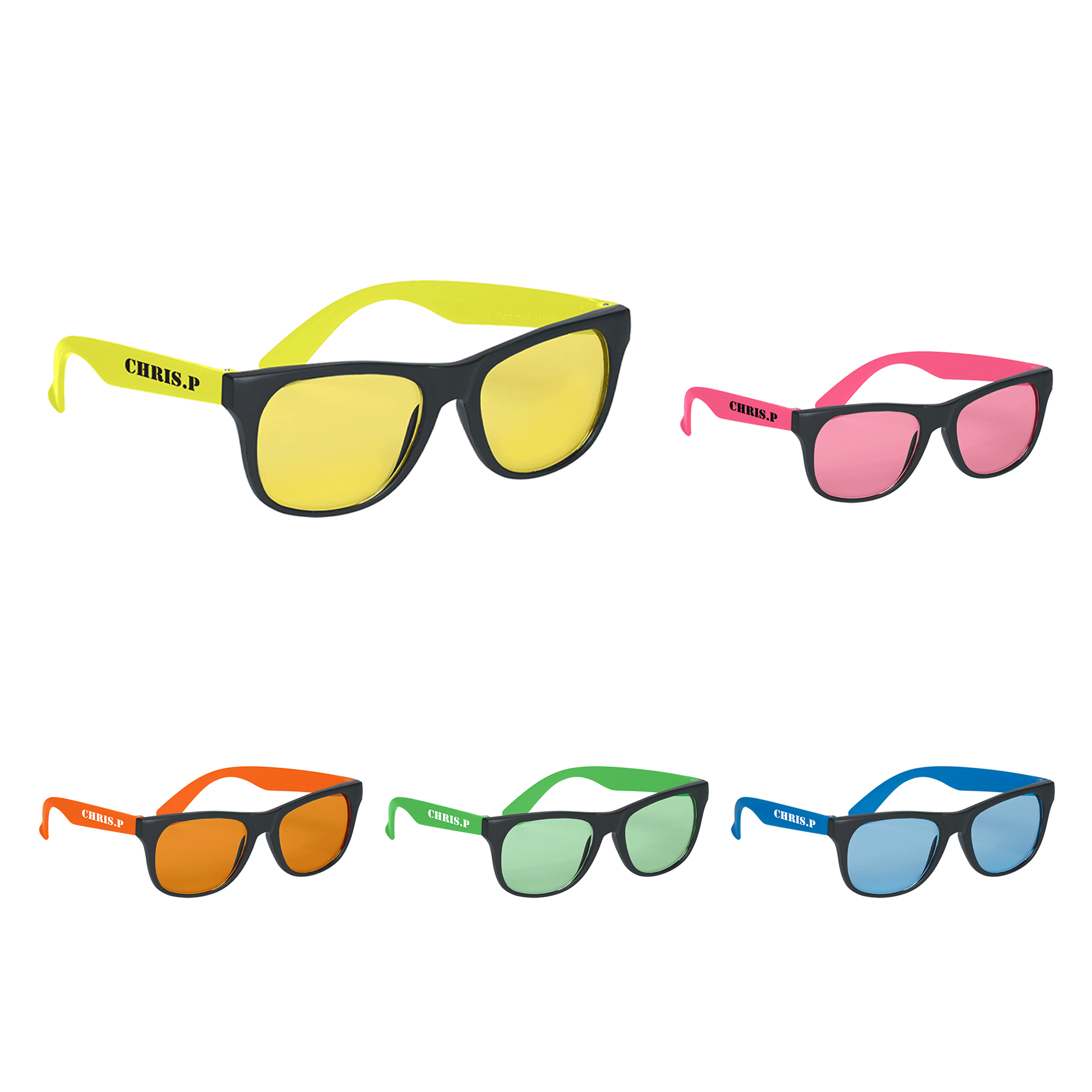 Custom Tinted Rubberized Sunglasses | Pens.com CA