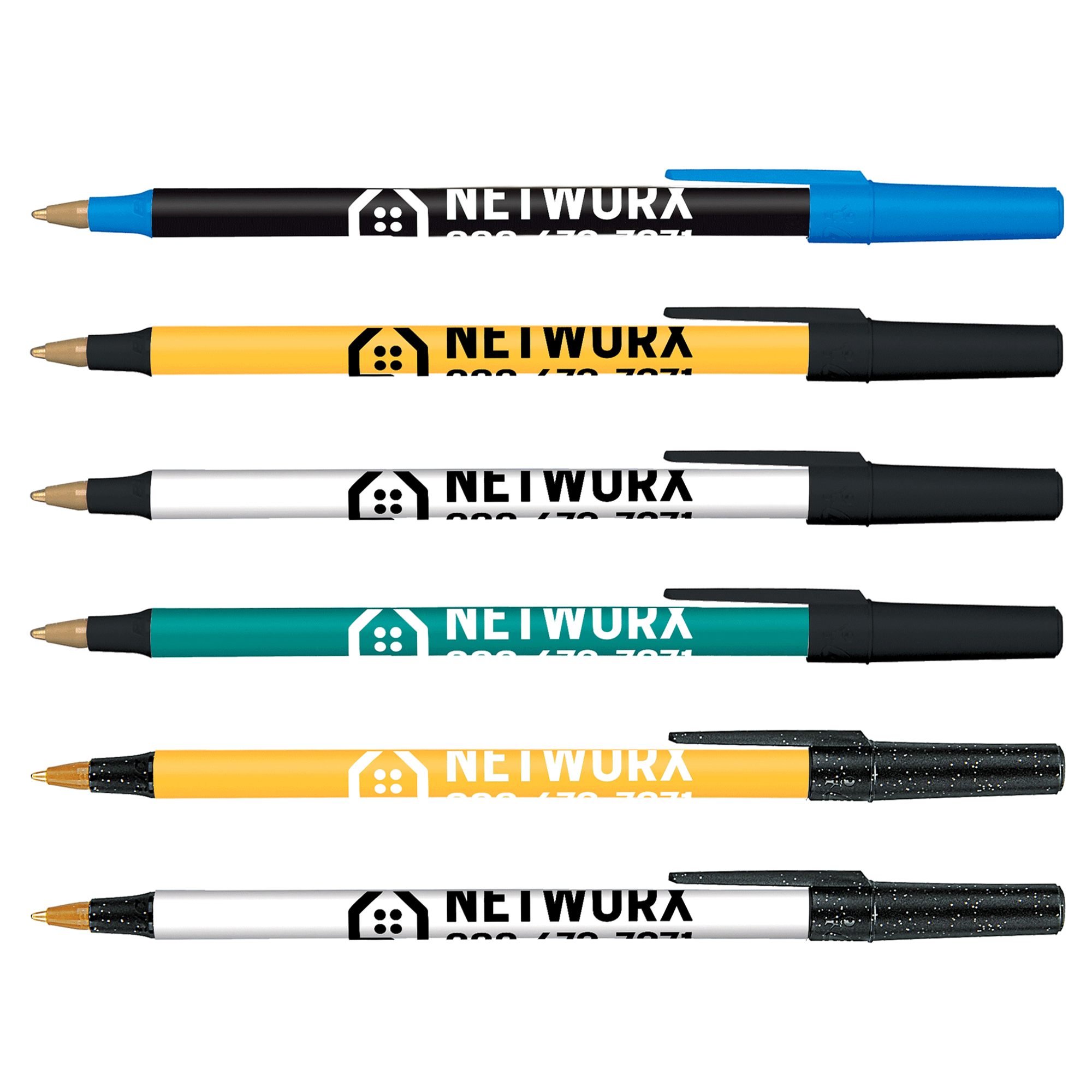 Custom BIC® Round Stic Pen | Pens.com