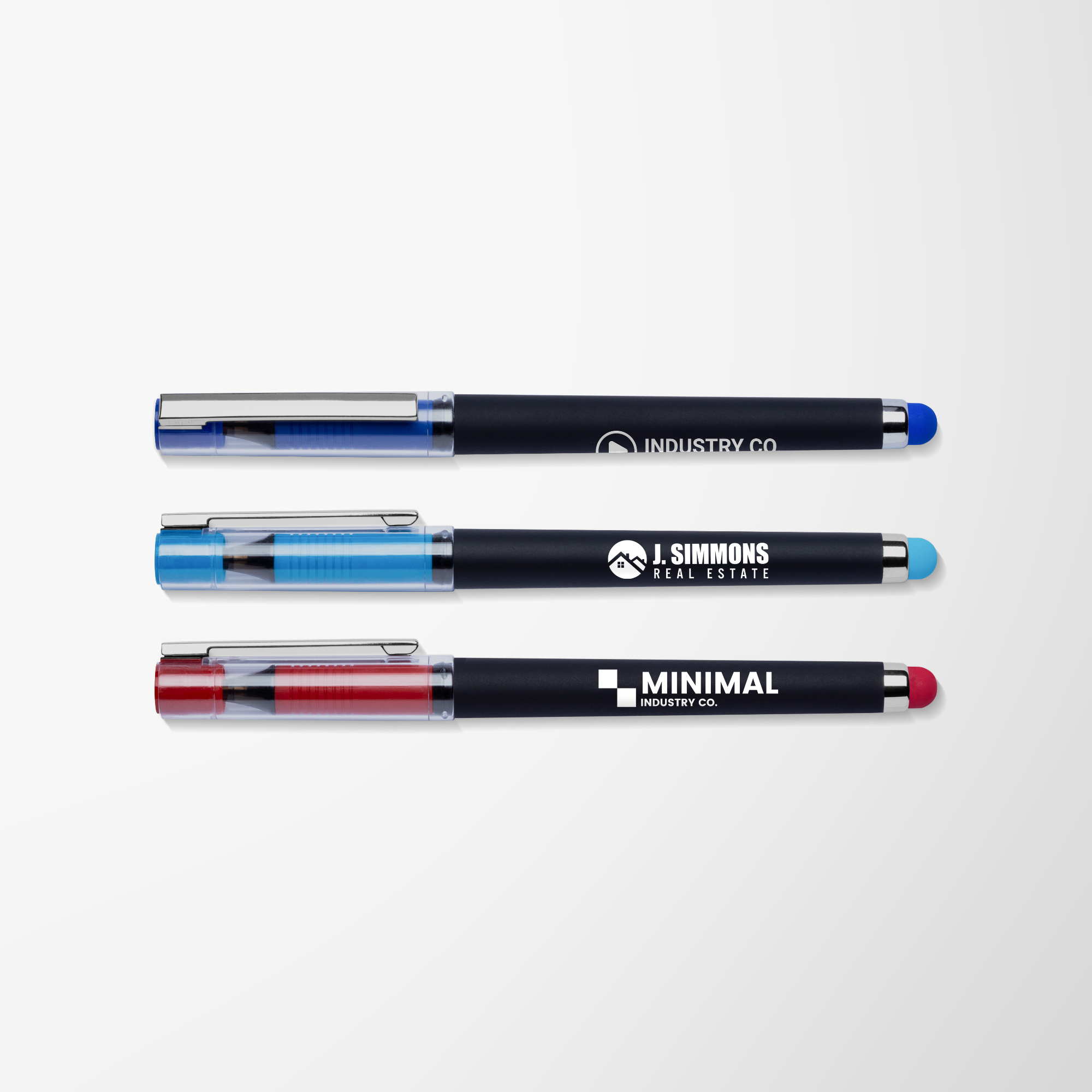 Promotional Soft Touch Ami Gel Stylus Pen with Logo | Pens.com