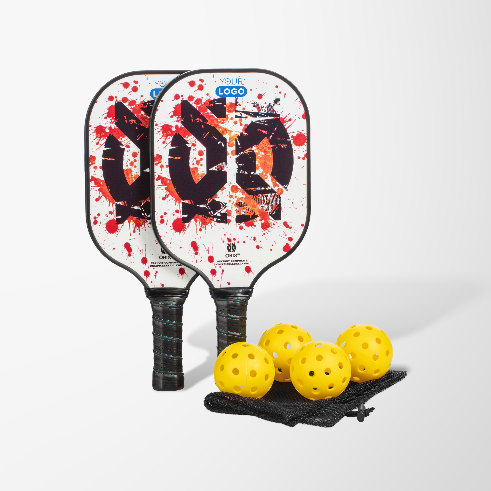 Custom Engraved ONIX Composite Recruit Pickleball Set | Pens.com CA