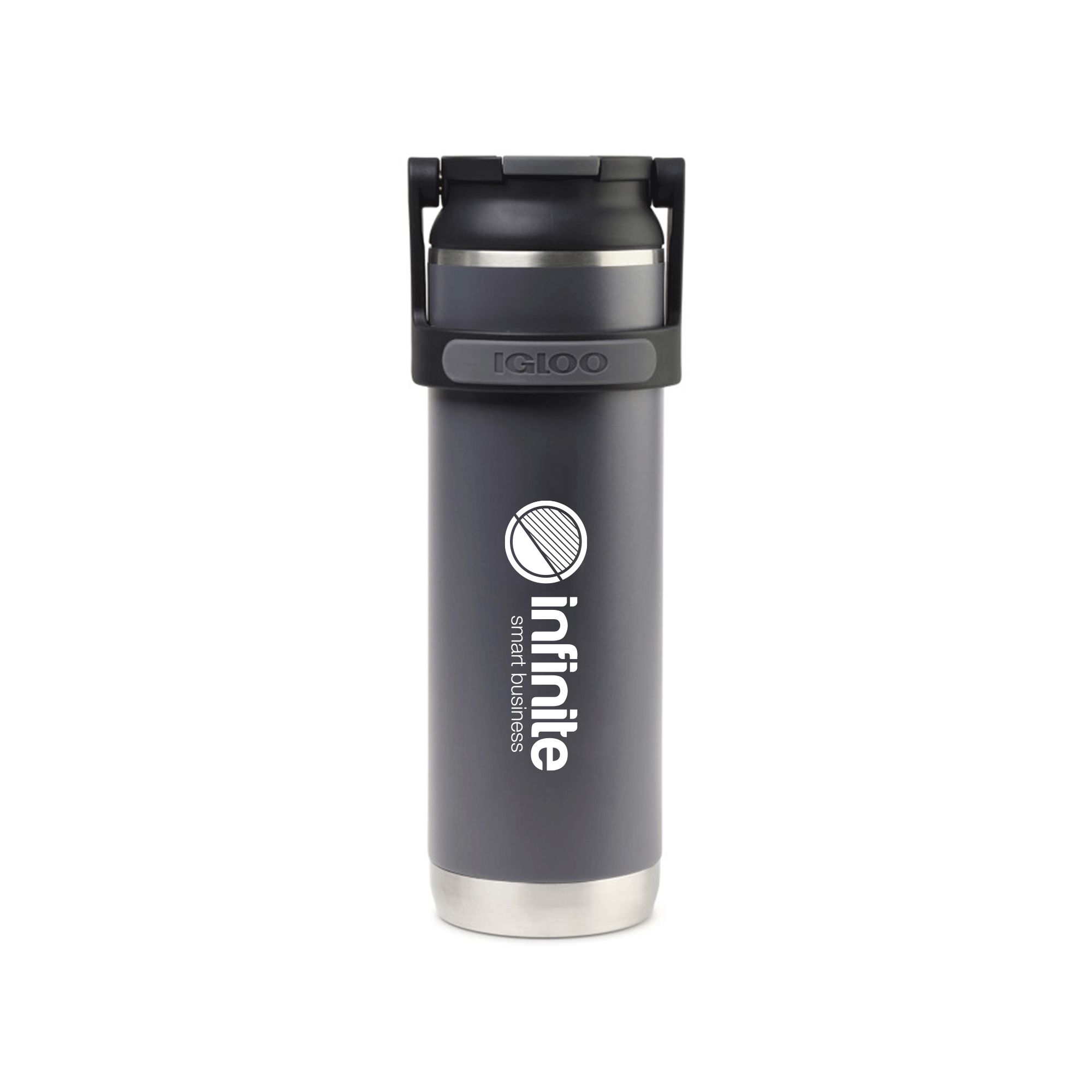 Custom Igloo® 20 oz. Sport Sipper Recycled Stainless Steel Bottle ...