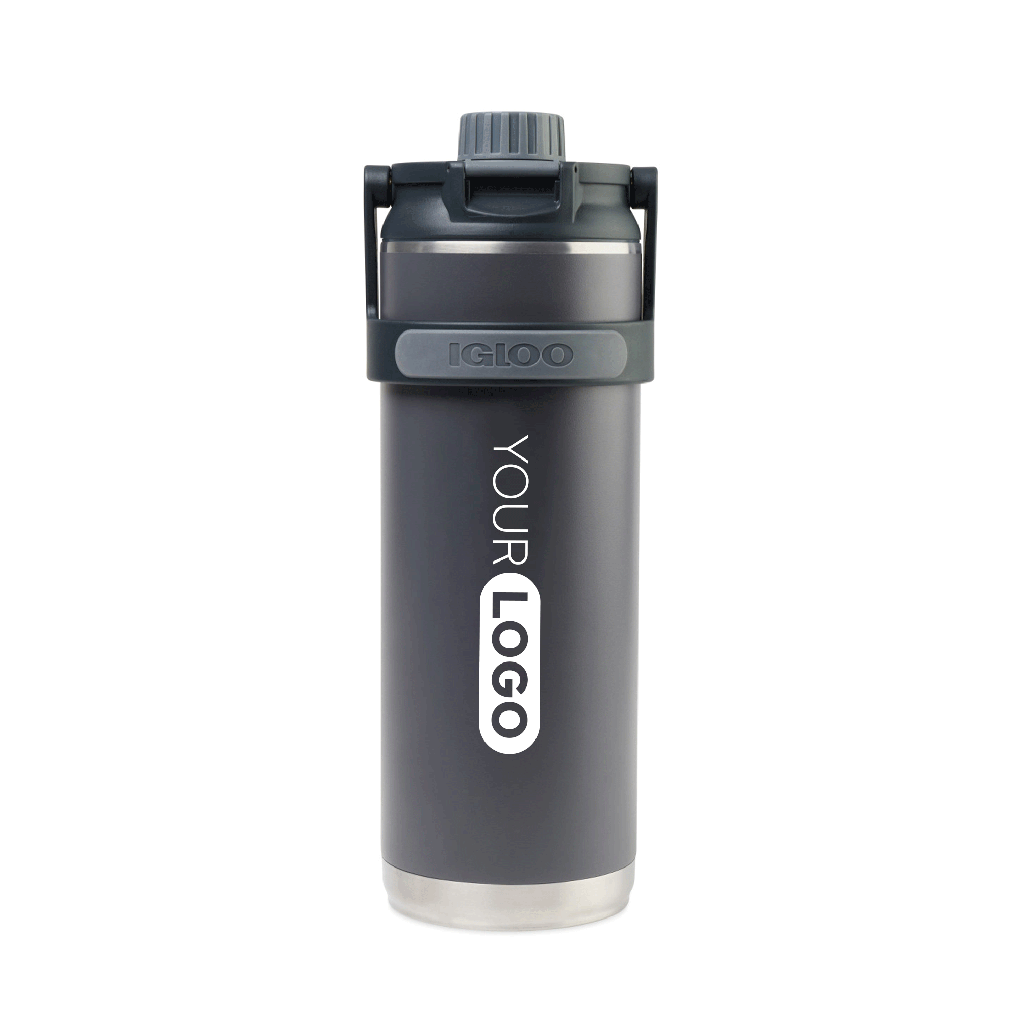 Custom Igloo® 46 oz. Twist 'n Chug Recycled Stainless Steel Bottle ...