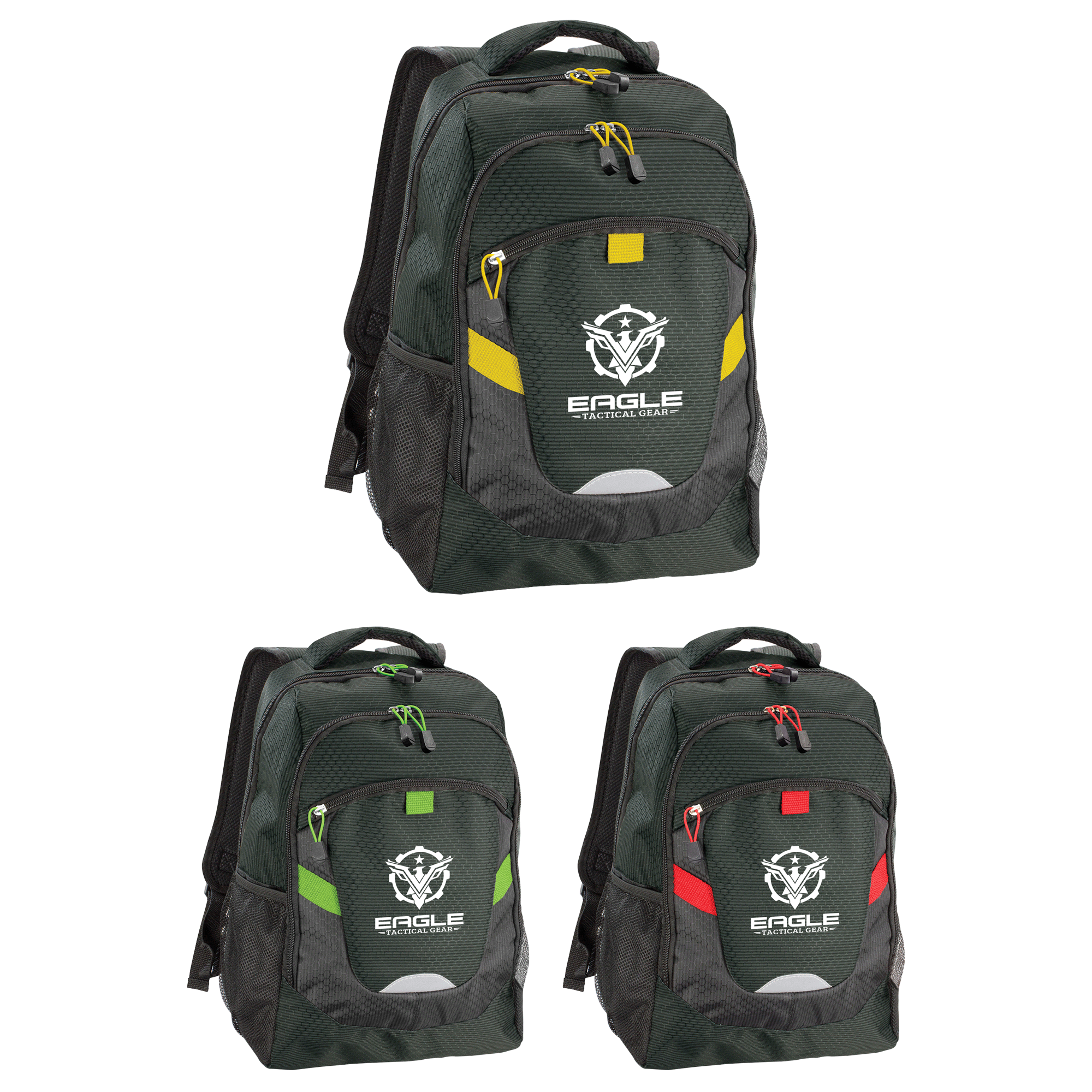 Personalise Summit Two-Tone Backpack with Text | Pens.com