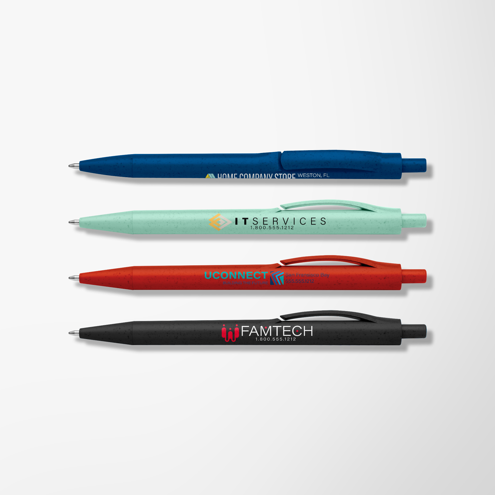 Custom Britebrand™ Eco-Friendly Wheat Noa Pen | Pens.com