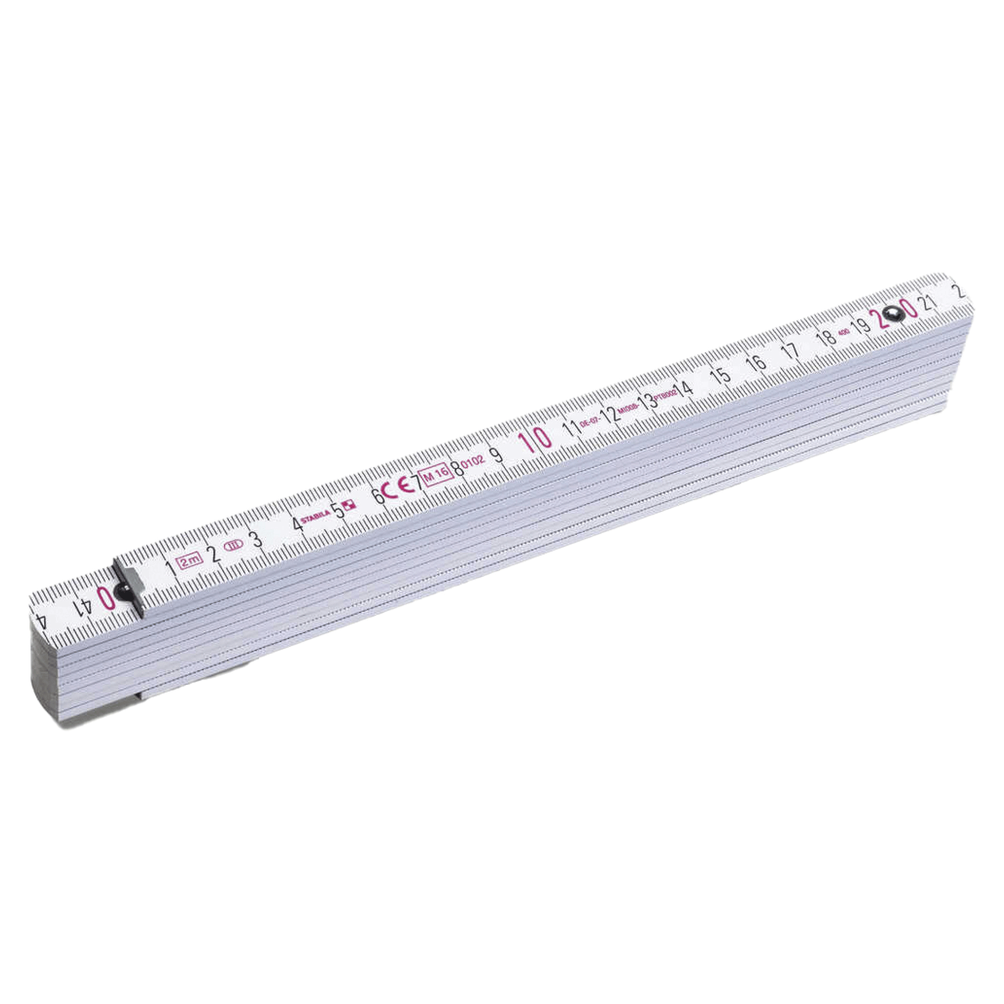 Promotional Full Colour Jessica Wood Stabila Foldable Ruler with Logo ...
