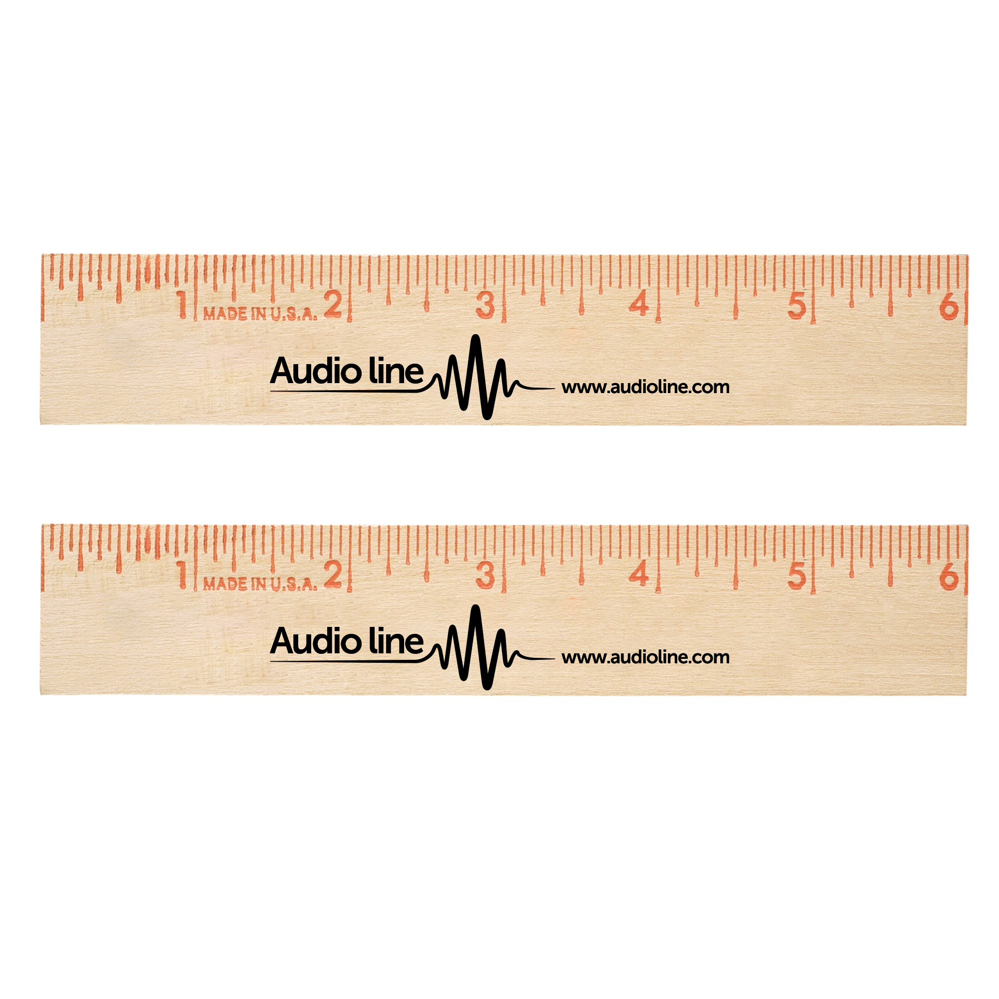 Custom 6'' Natural Finish Ruler | Pens.com