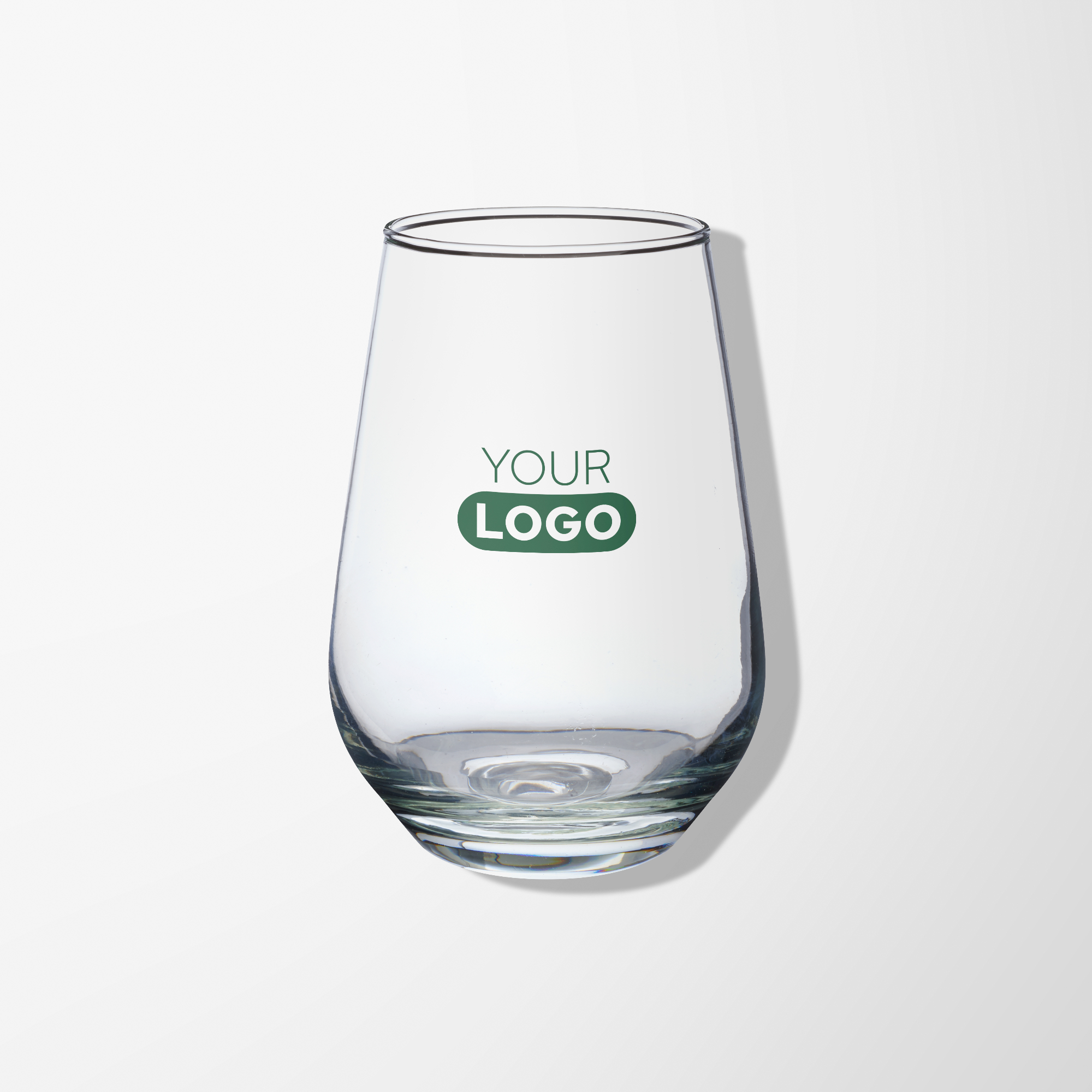 Custom 16 oz. Vaso Silicia Stemless Wine Glass | Pens.com