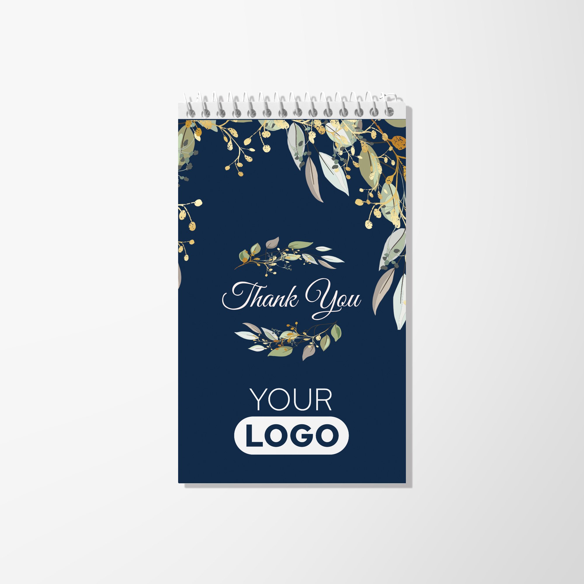 Custom Full Color Spiral Flip Note Pad | Pens.com